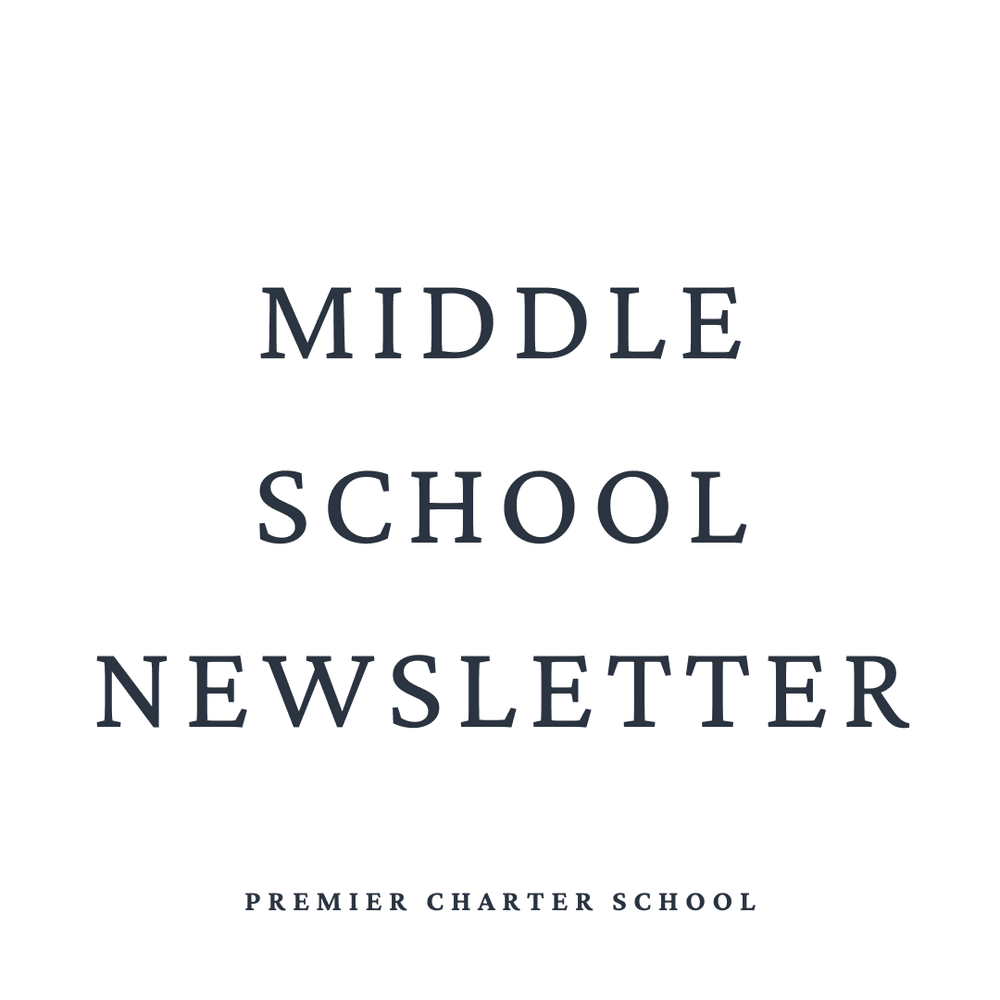 PCS Newsletters — Premier Charter School