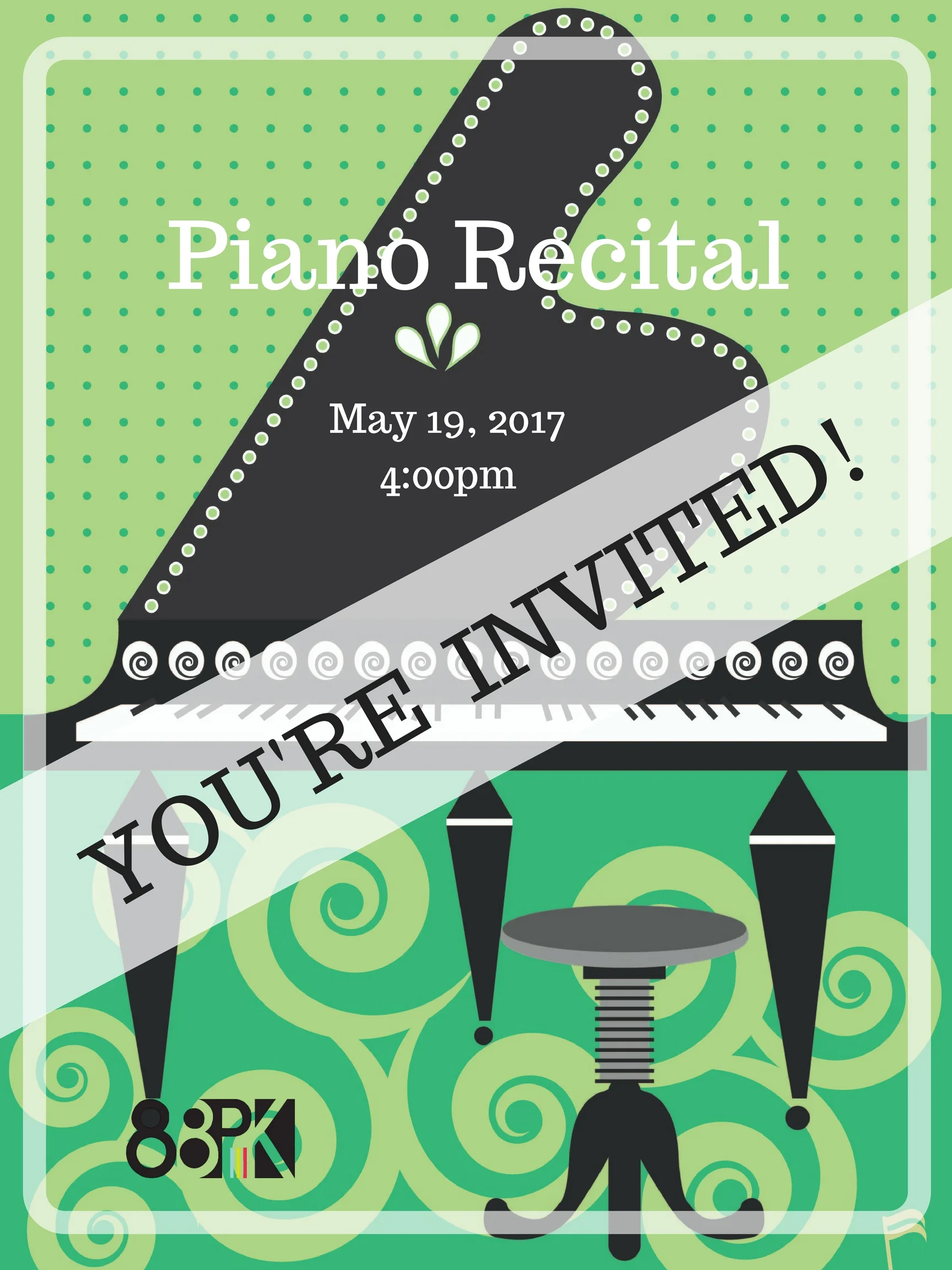 How to create a recital program and amplify your graphics — Leila Viss ...