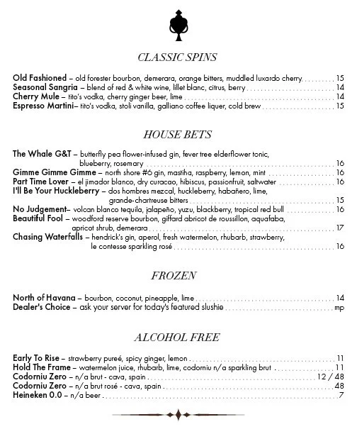 Best Cocktails Logan Square — The Whale Chicago