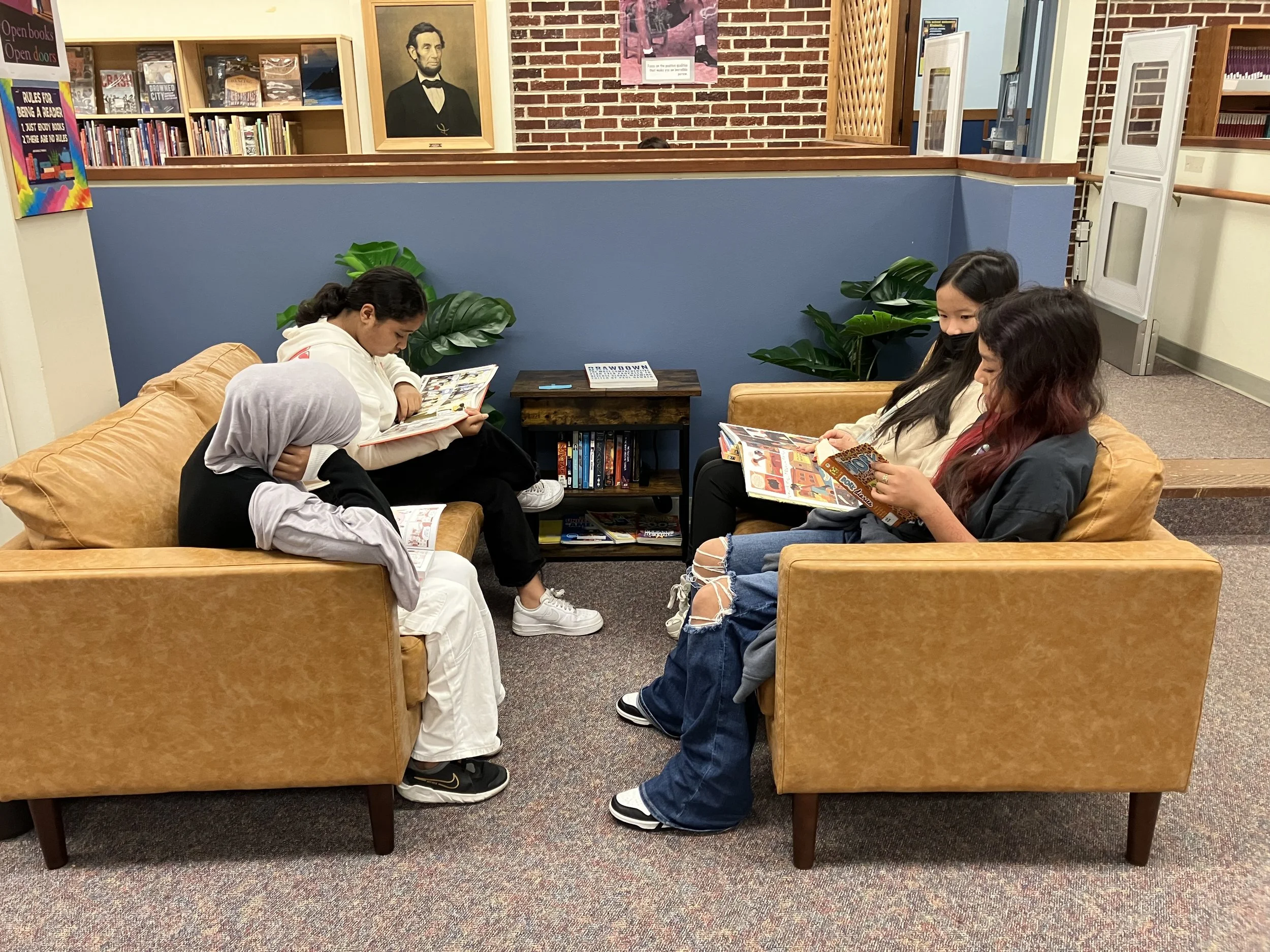 Alice Ott Library Enjoys Comfortable Reading Space for Students — David ...