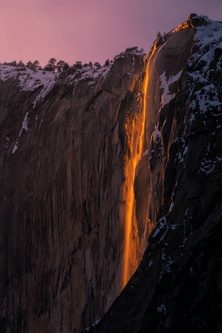 Photographing The Yosemite Firefall - Behind The Lens — Mike Mezeul II ...