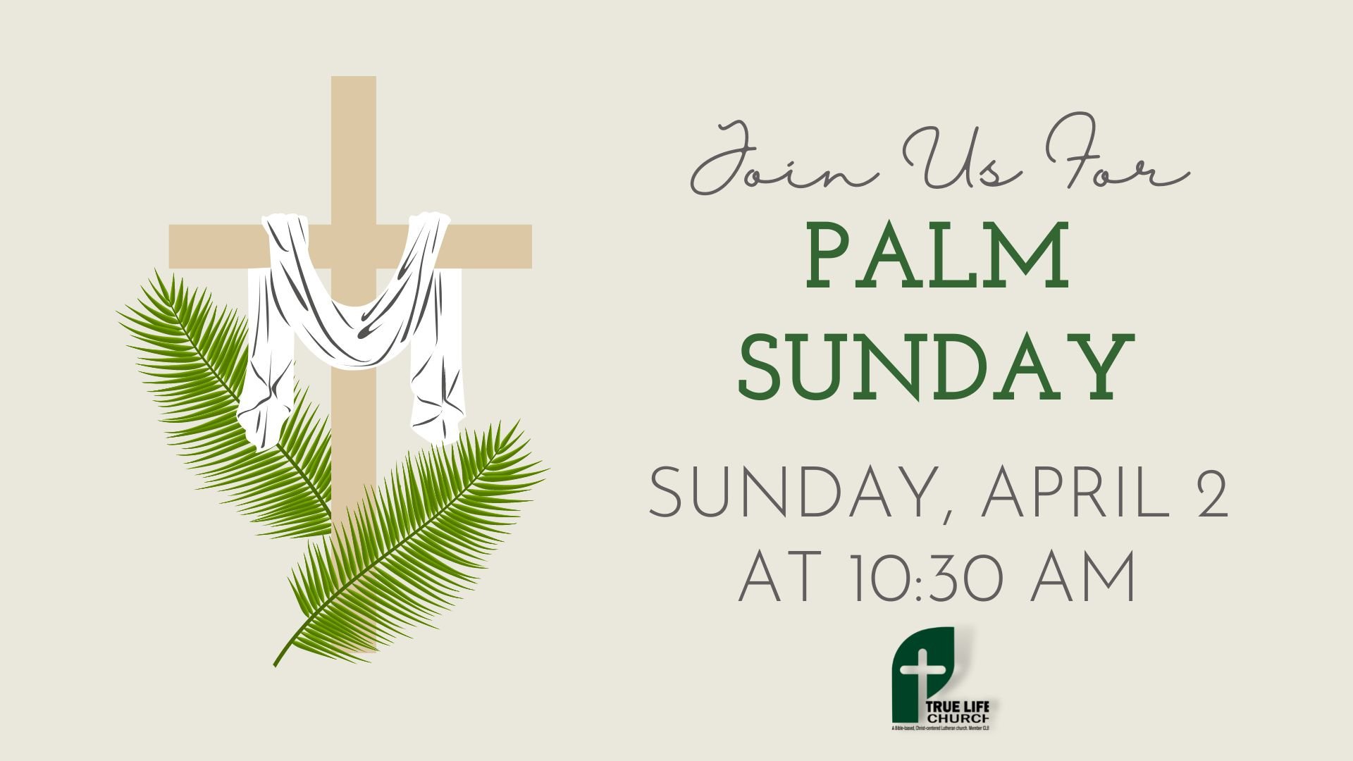 Palm Sunday