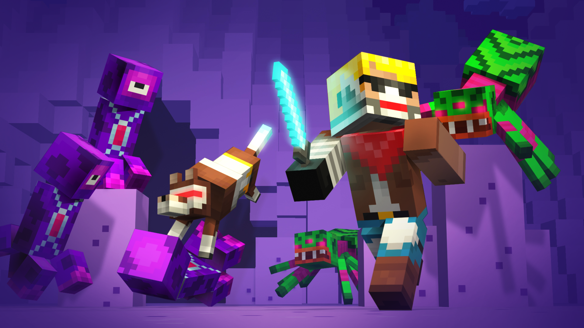 Minecraft Key Art — Mark Eash Hershberger