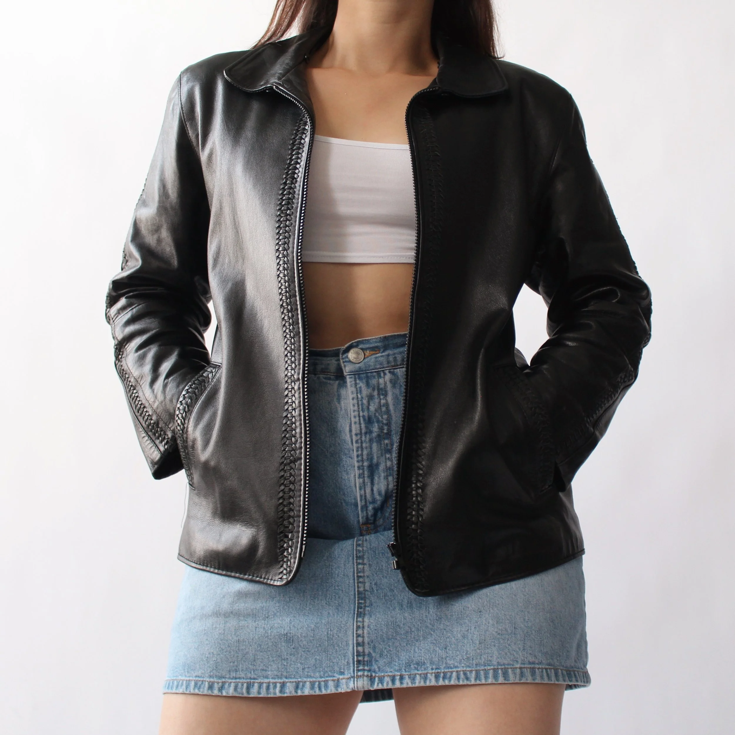 Vintage Soft Leather Jacket — Wornable