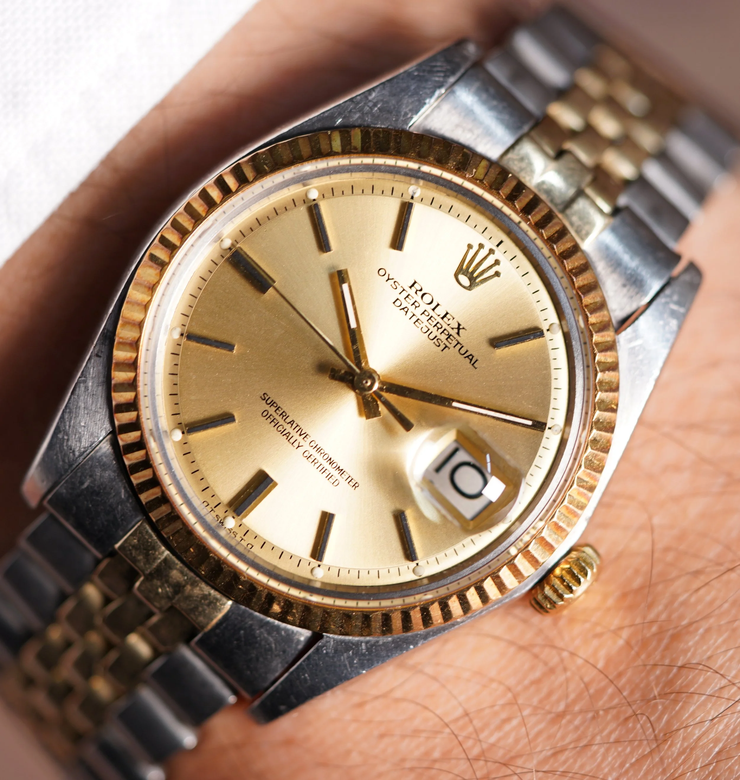 Rolex Datejust Reference 1601/3 Two-Tone — Wind Vintage