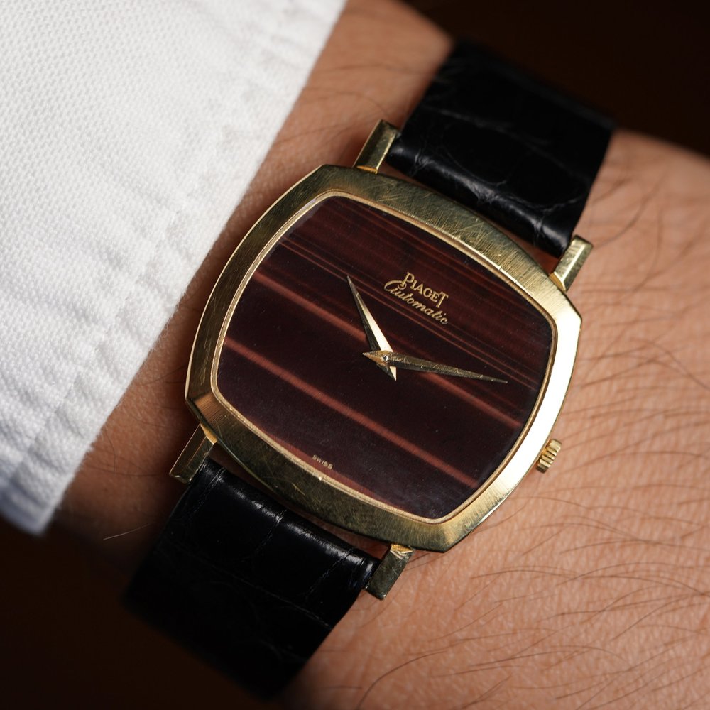 Piaget 12P Tiger Eye Reference 12731 Unpolished — Wind Vintage