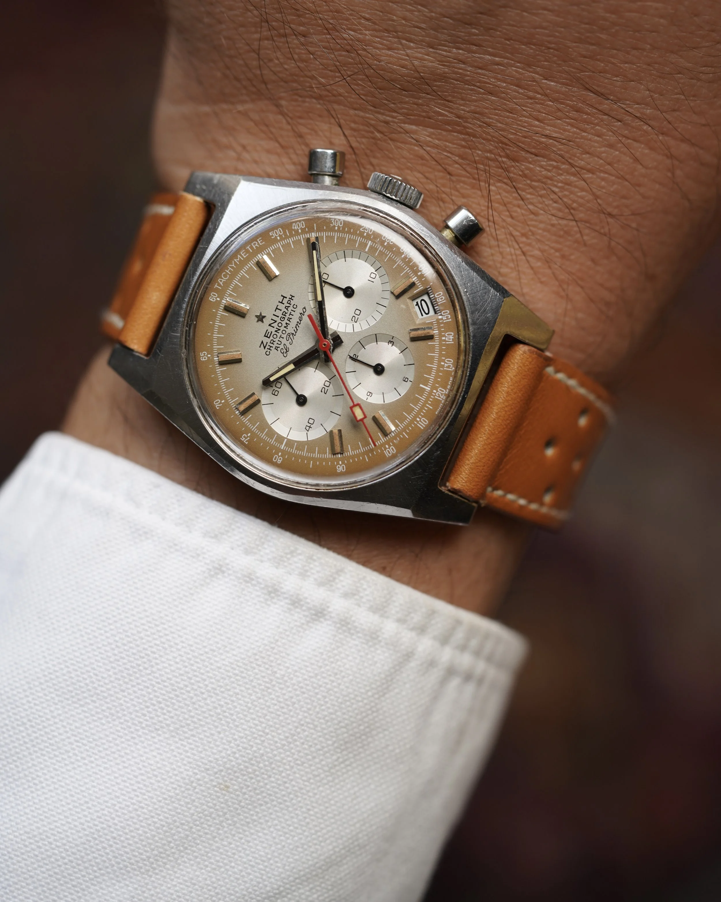 Zenith El Primero Reference A385 Unpolished — Wind Vintage