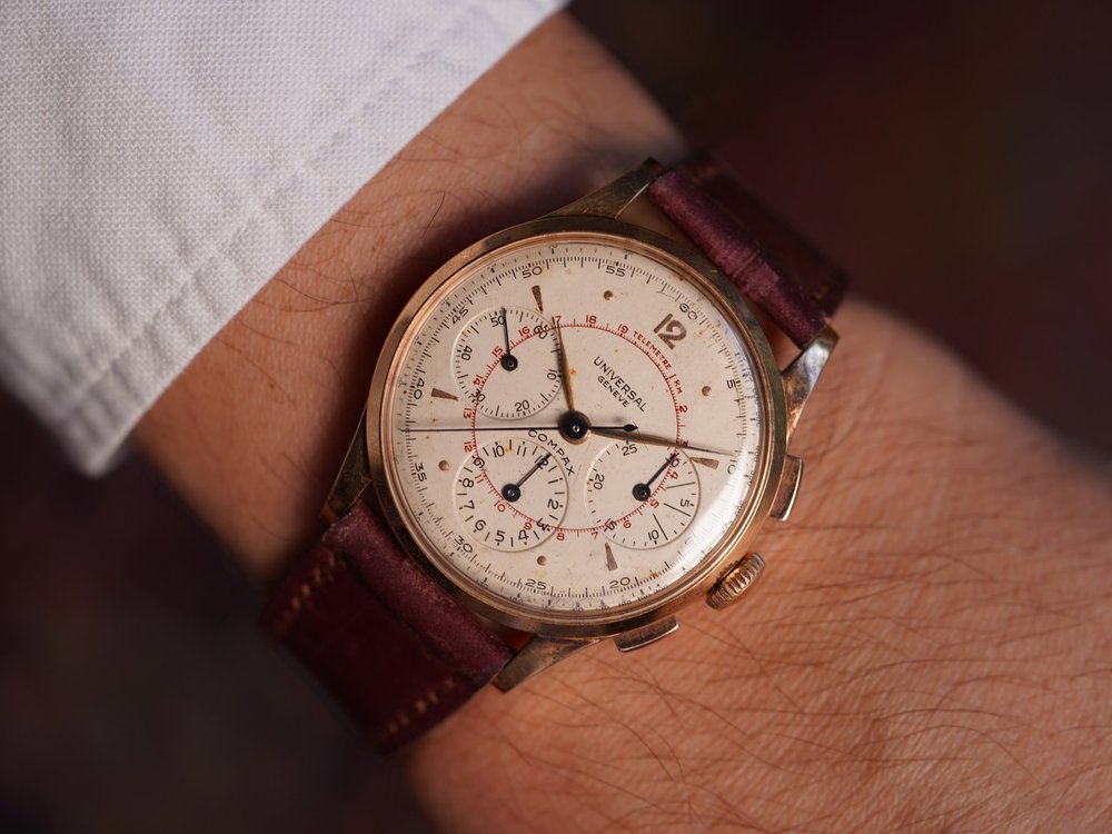 Universal Genève Catalog/Brochure From Henri Stern Watch Agency — Wind ...