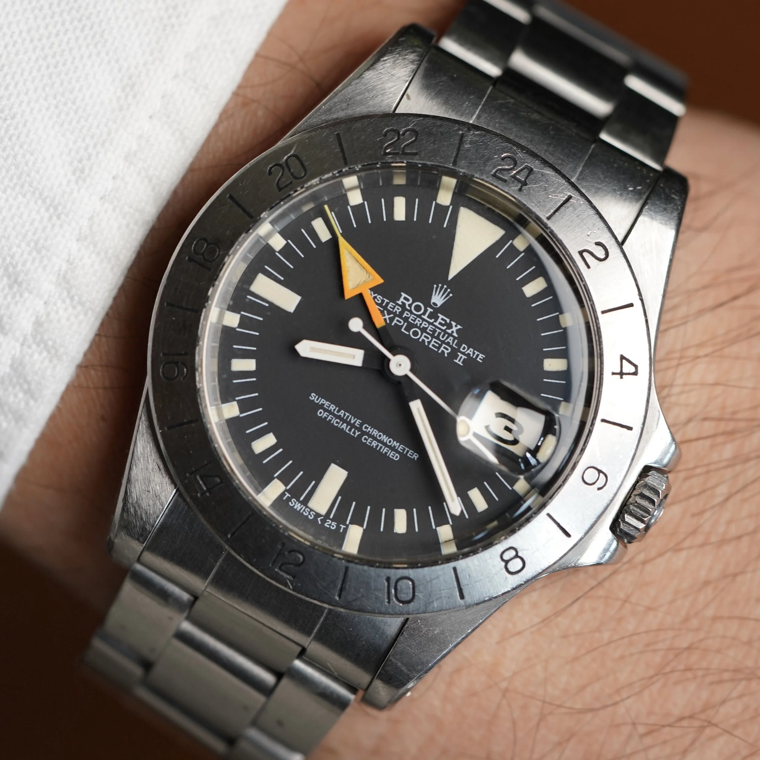 Rolex Explorer II Ref 1655 Unpolished — Wind Vintage