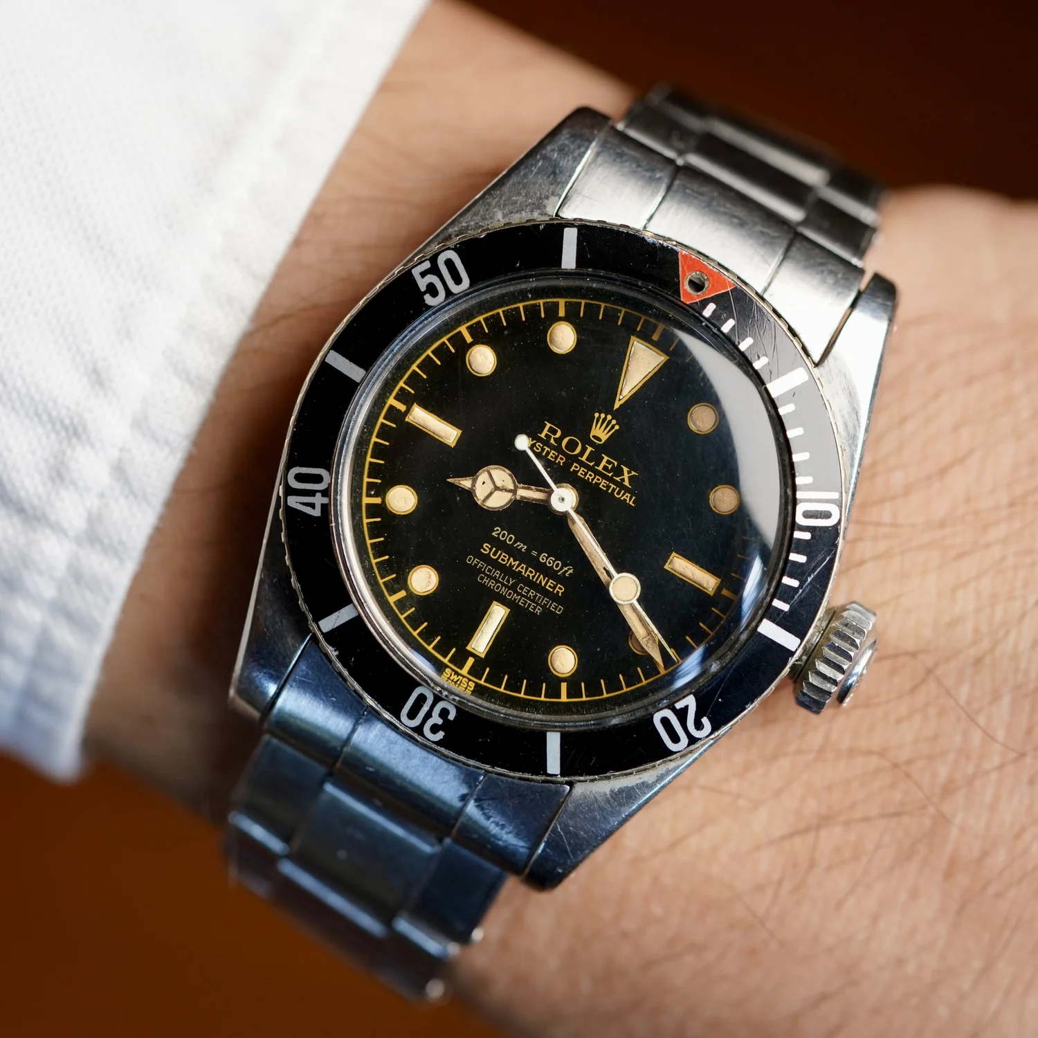 Rolex Big Crown "James Bond" Four Line Submariner Reference 6538 ...