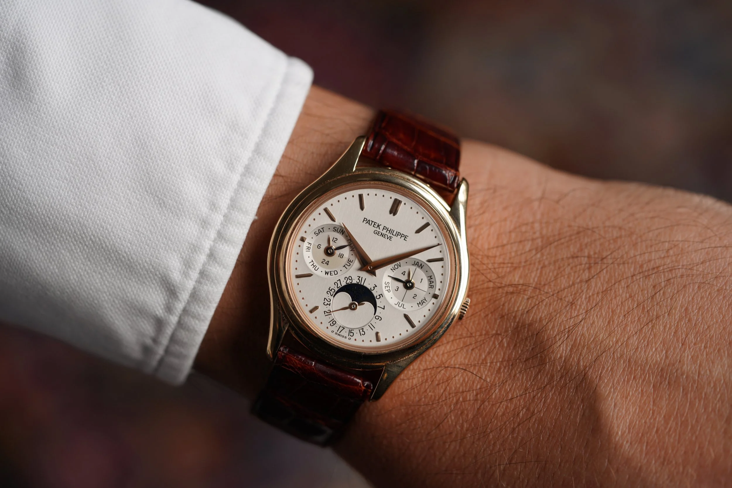 Patek Philippe Reference 3940R Full Set Unpolished — Wind Vintage
