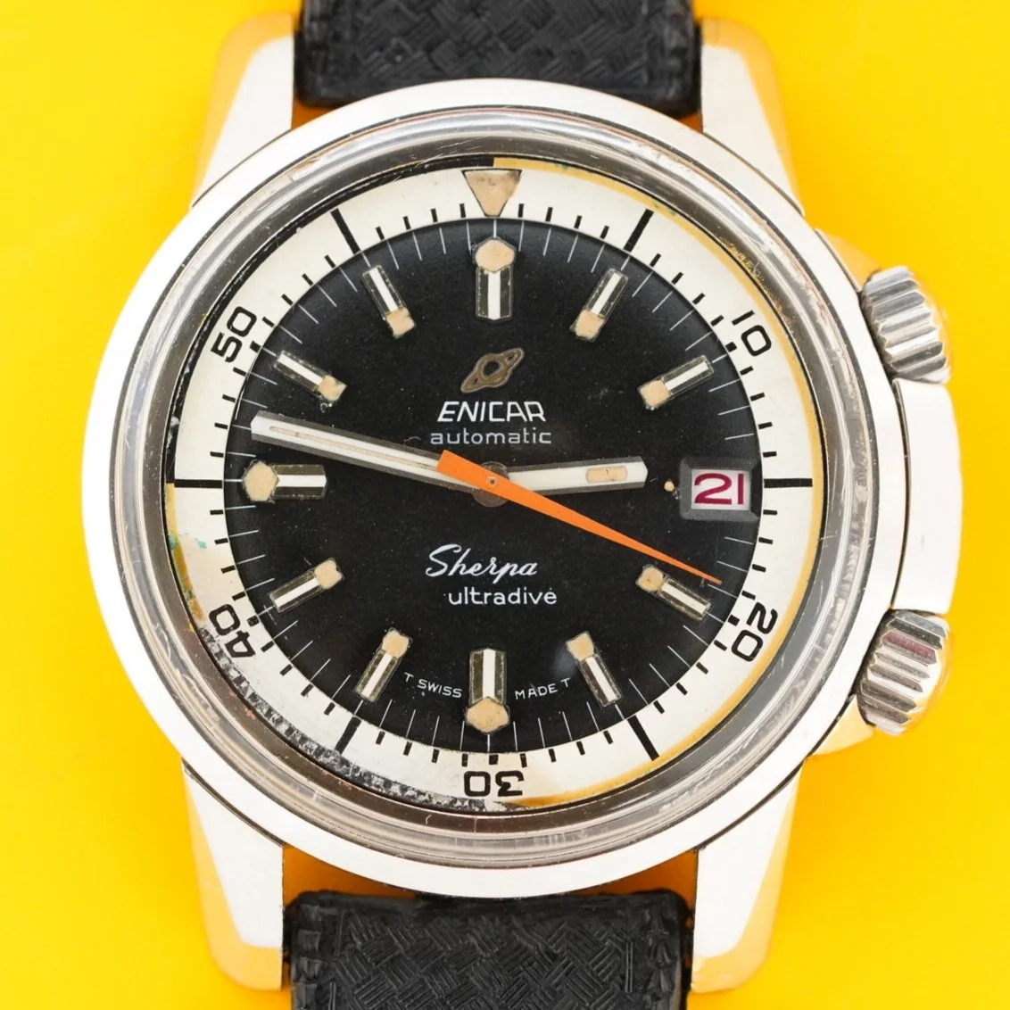 Enicar Sherpa Ultradive — Wind Vintage