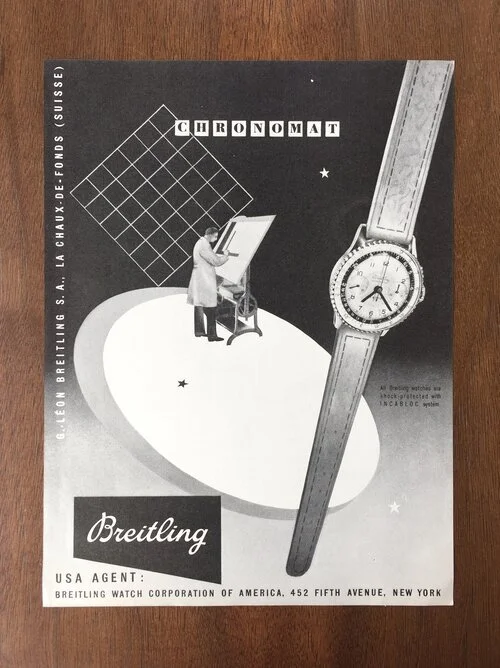 Breitling Watch Ad