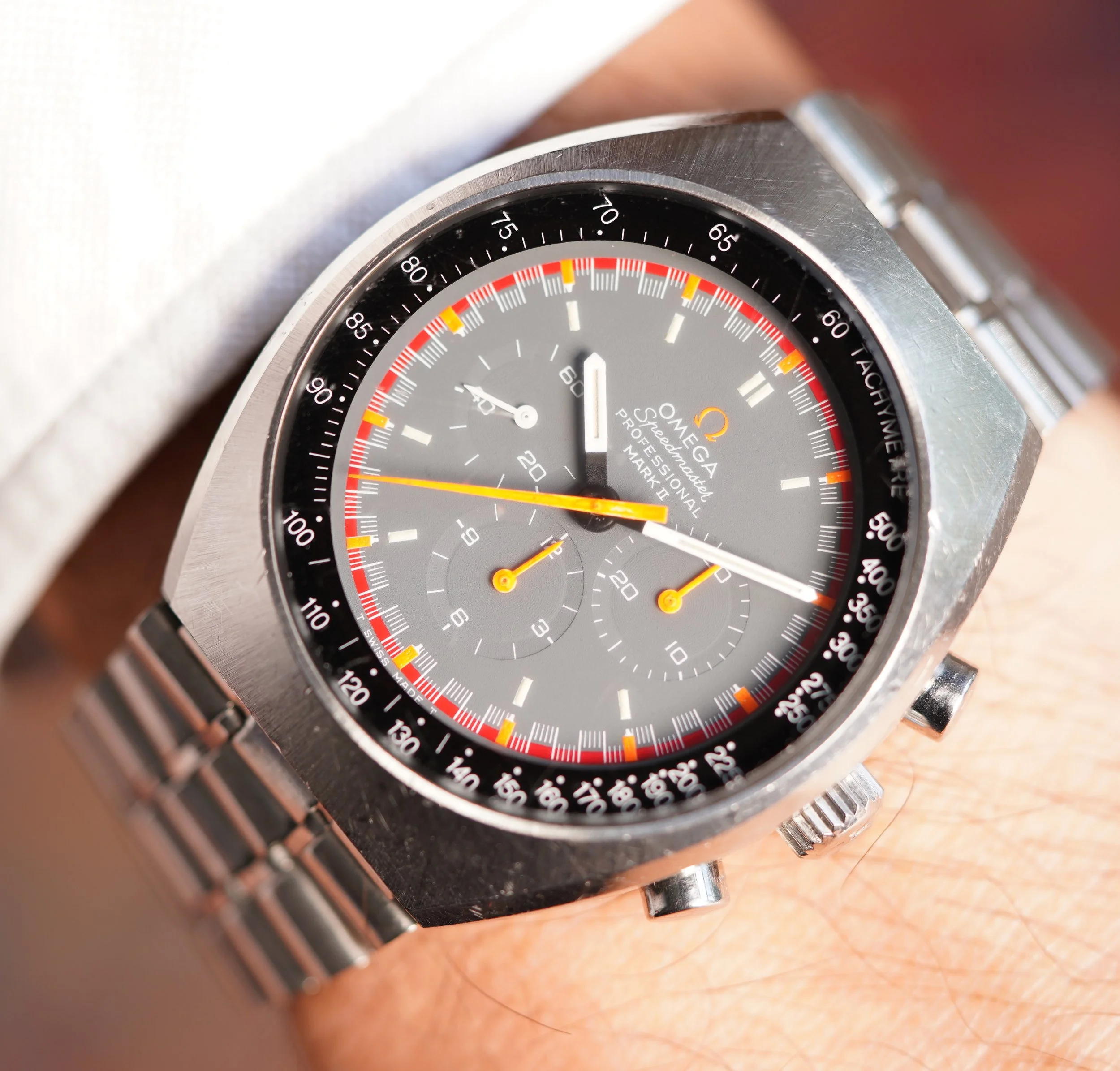 OMEGA Speedmaster Mark 2 "Exotic Racing Dial” Reference 145.014 — Wind ...