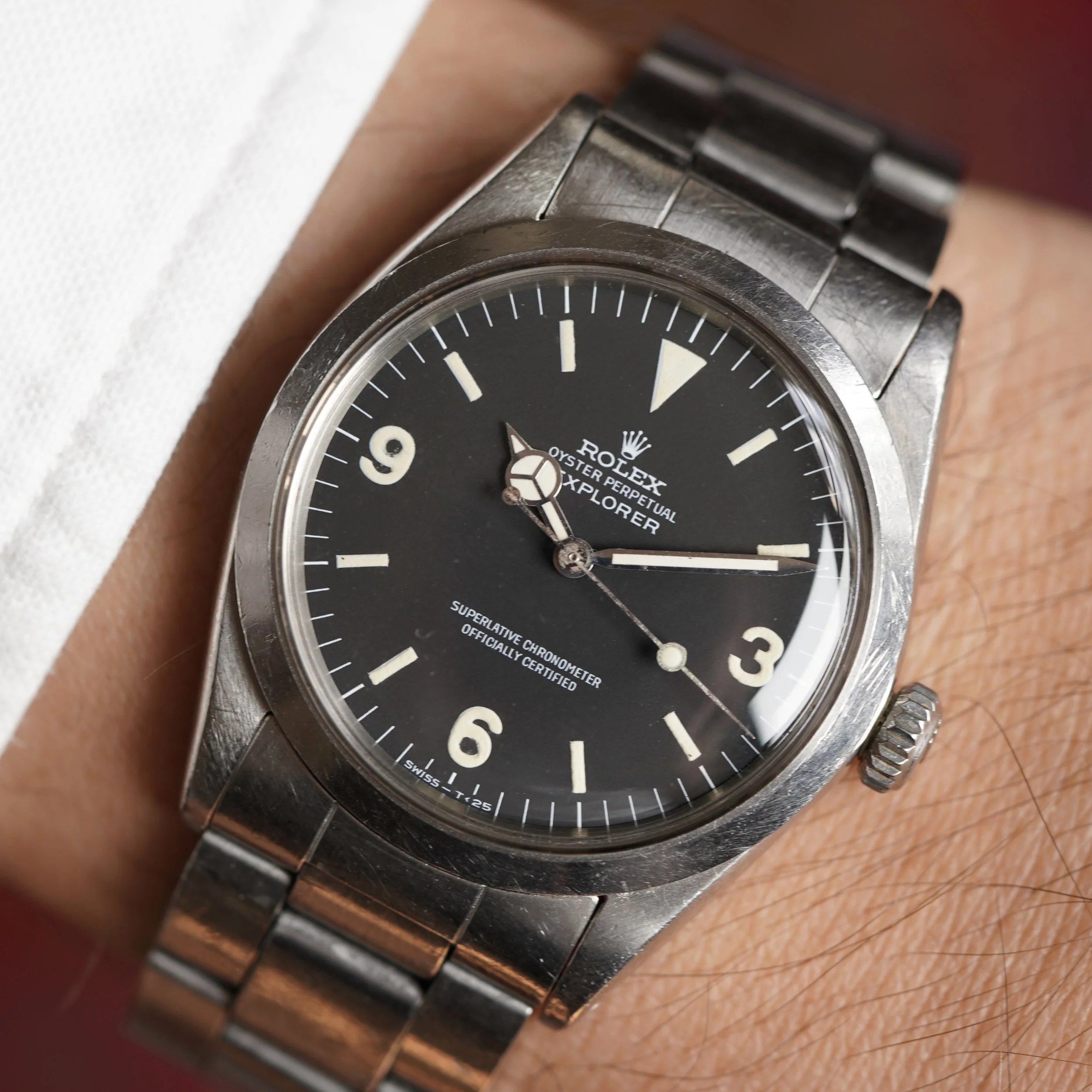 Rolex Frog Foot Explorer I Reference 1016 Full Set Unpolished — Wind ...