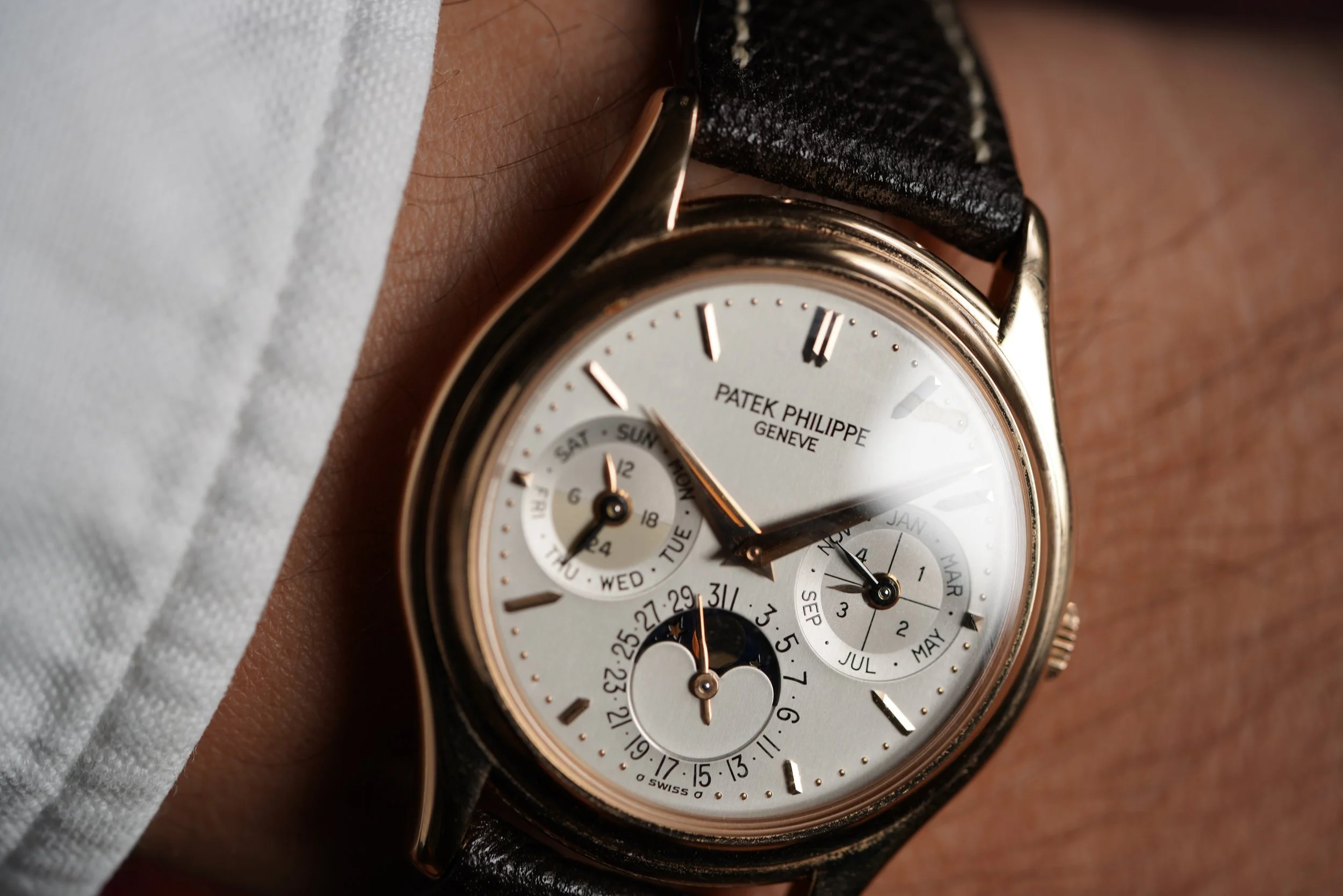 Patek Philippe Reference 3940R Full Set Unpolished — Wind Vintage