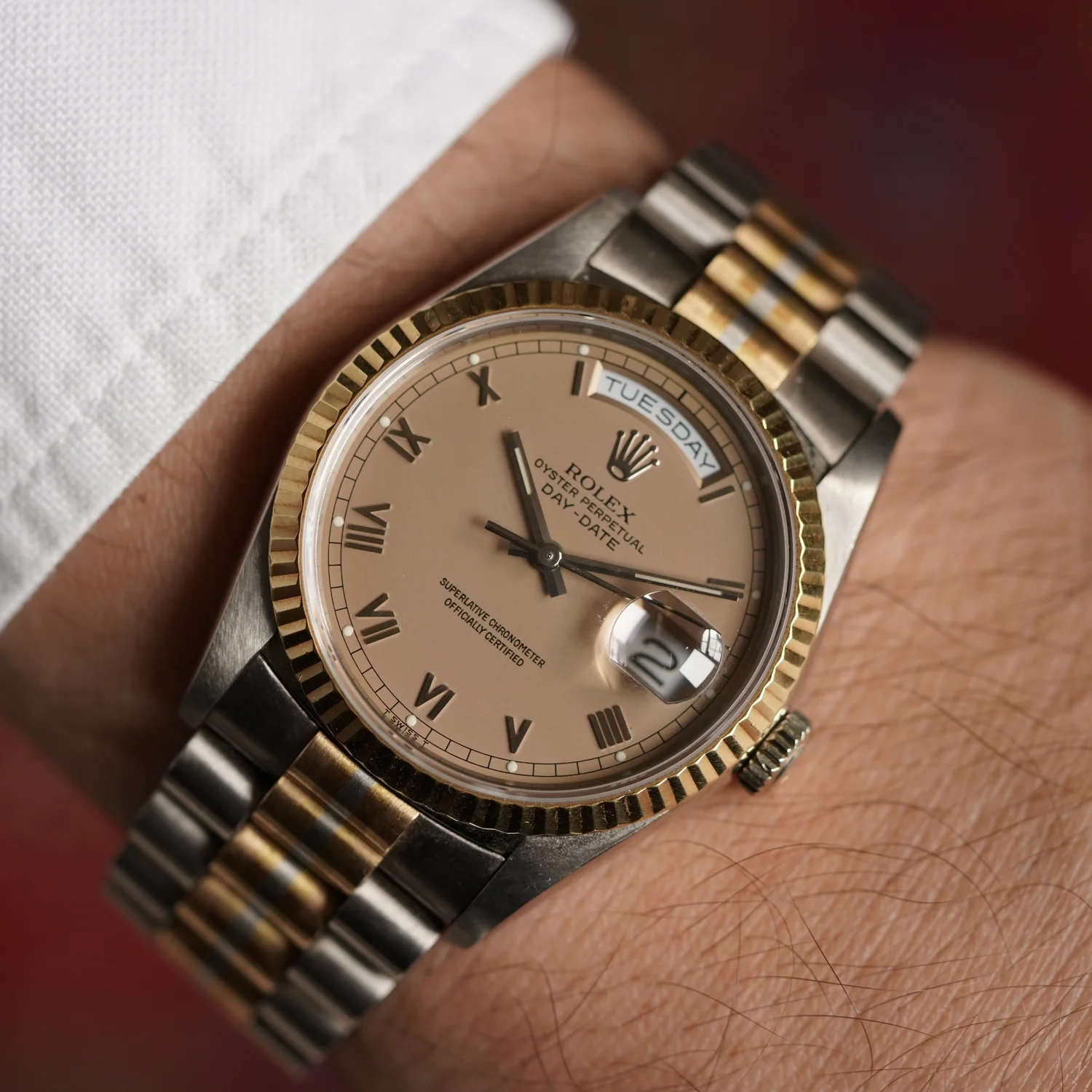 Rolex Day-Date Reference 18239 Tridor — Wind Vintage