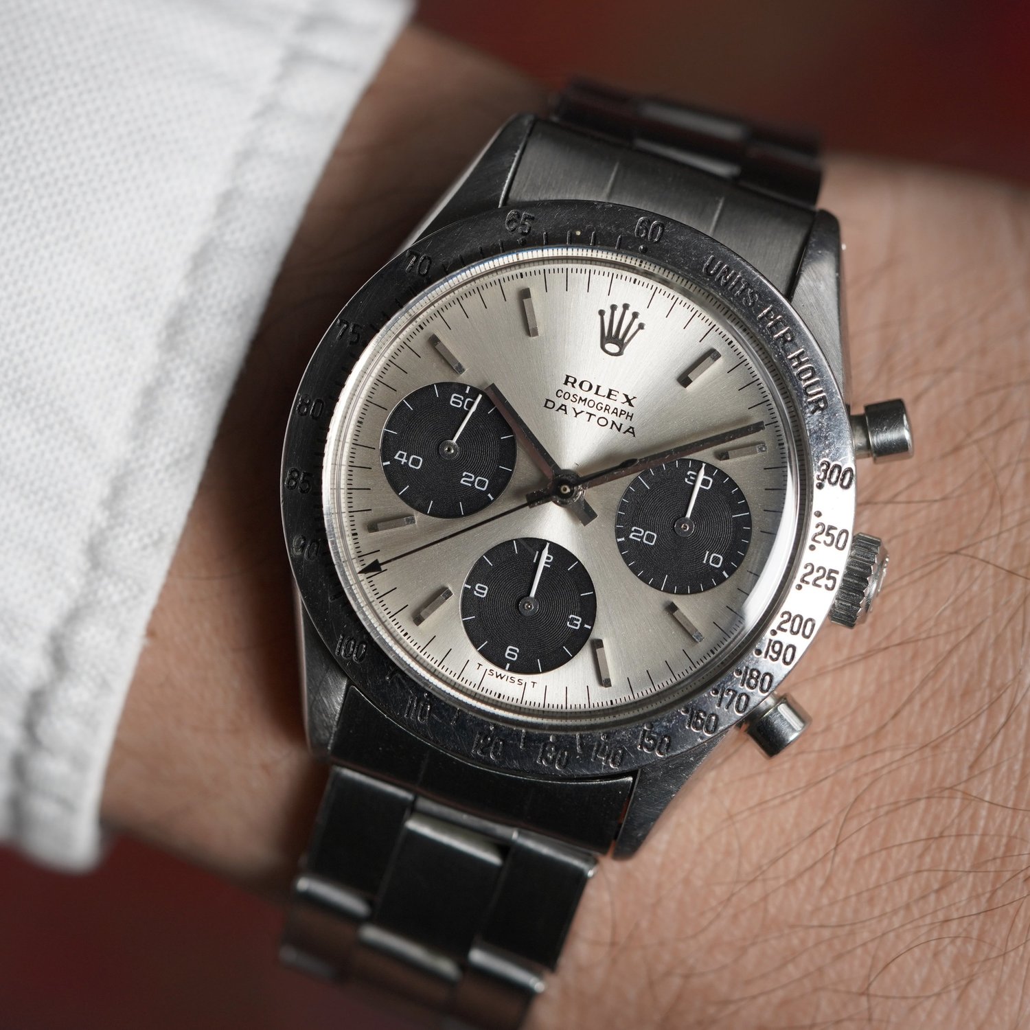 Rolex Daytona Reference 6239 with Non-Luminous Dial and Hands — Wind ...