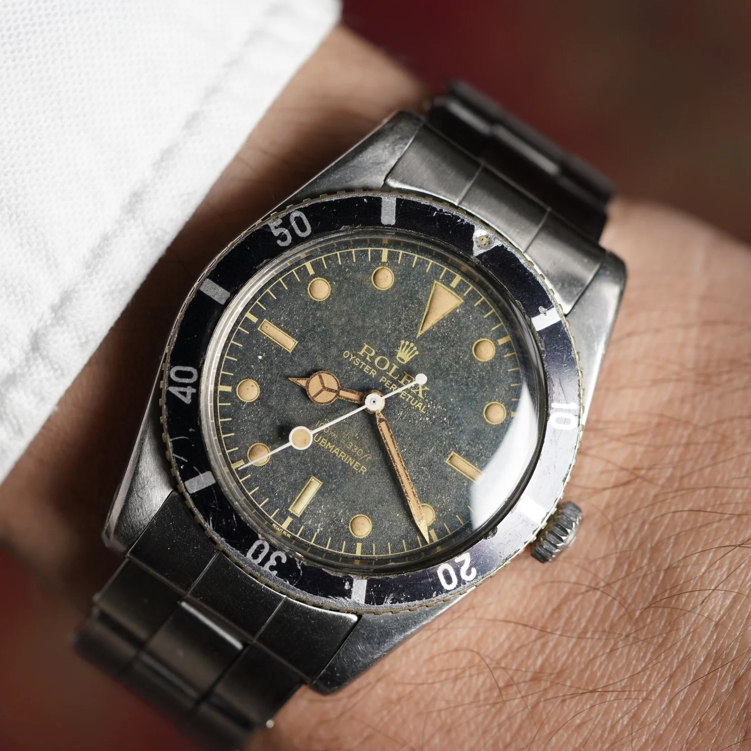 Rolex Small Crown Submariner Reference 6536/1 — Wind Vintage