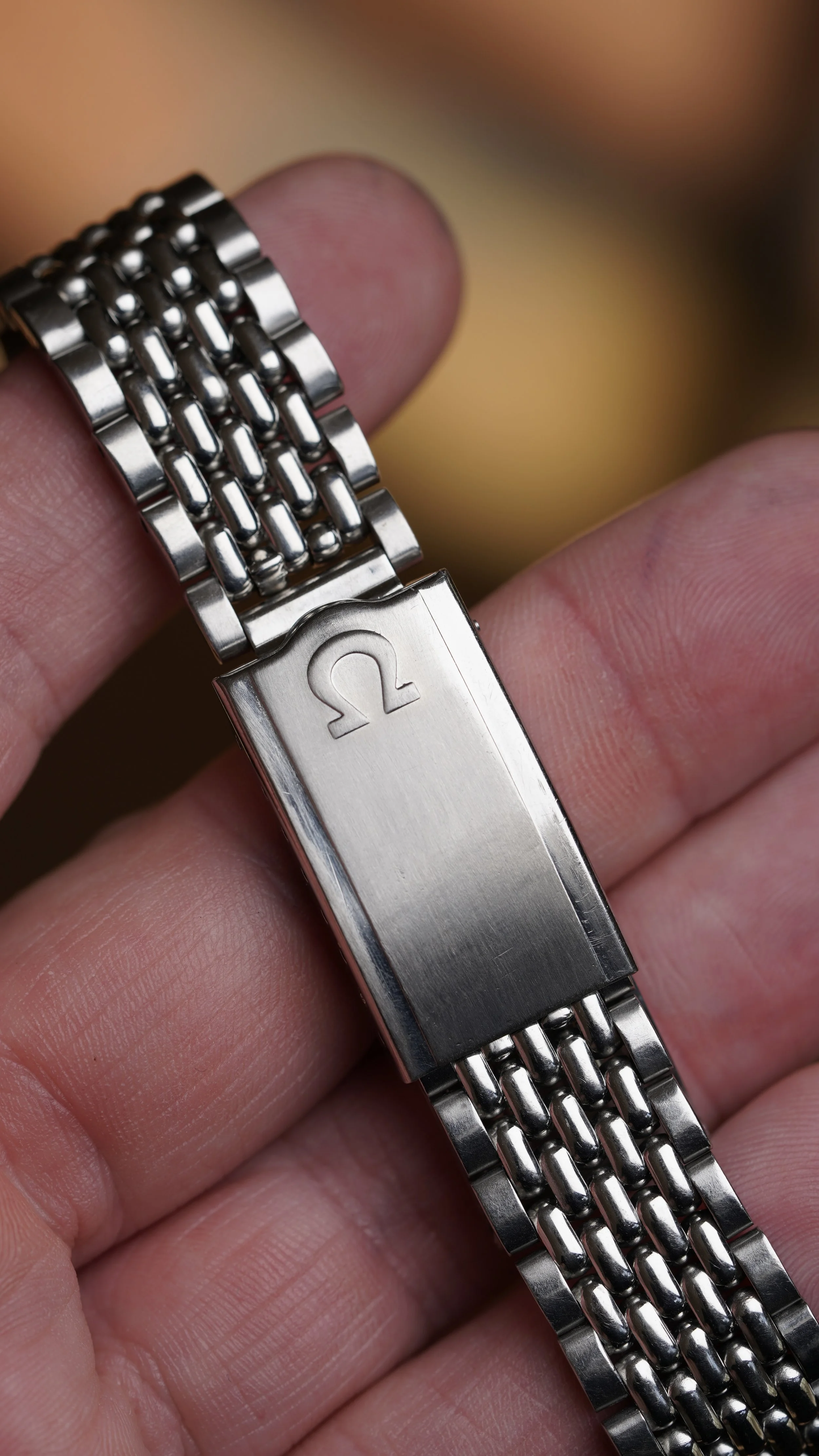 OMEGA Seamaster Bracelet No. 12 18mm 511 End Links 6.4 inches — Wind ...