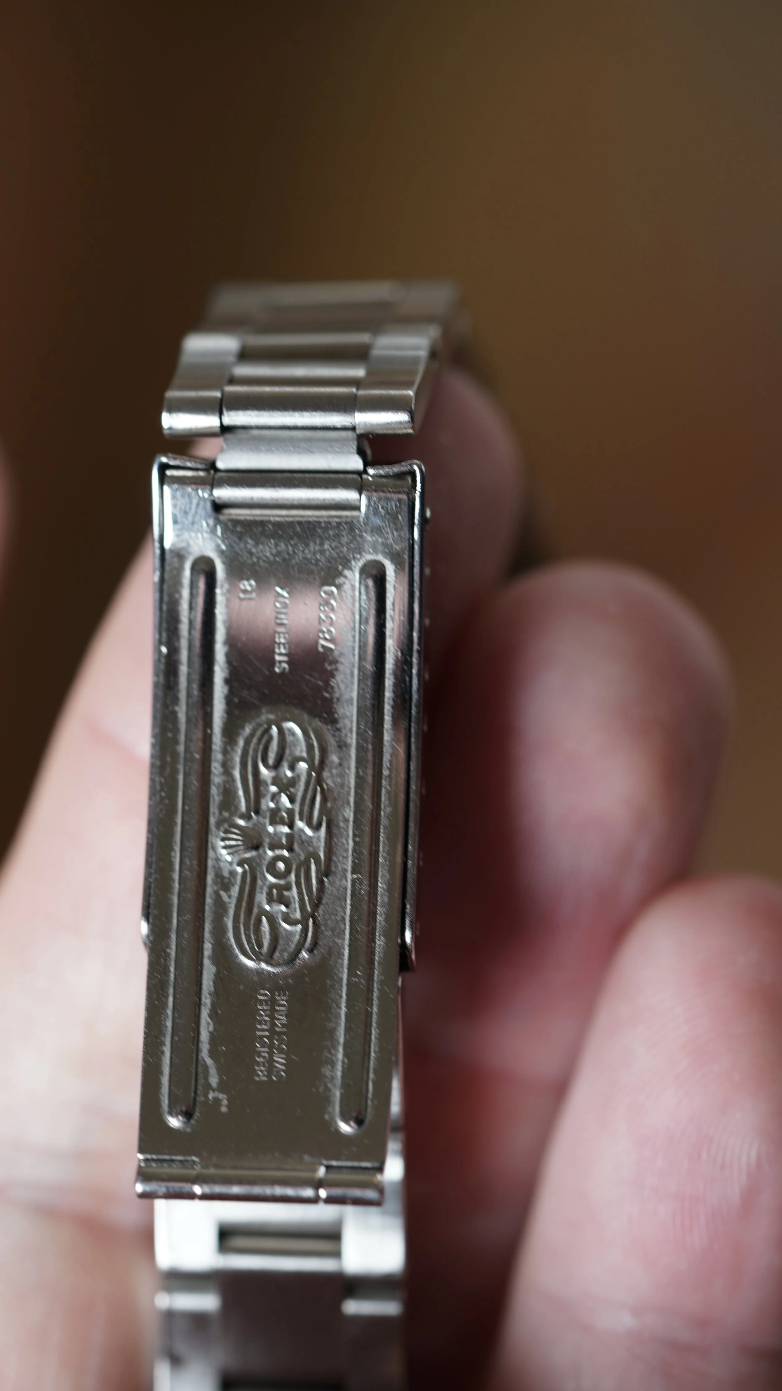 Rolex 78350 Solid Link Swiss 6.6 inch no end links 1984 — Wind Vintage