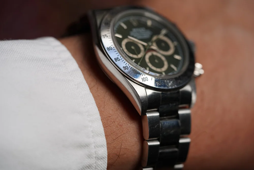 Rolex Patrizzi Dial Zenith Daytona Reference 16520 Unpolished — Wind Vintage