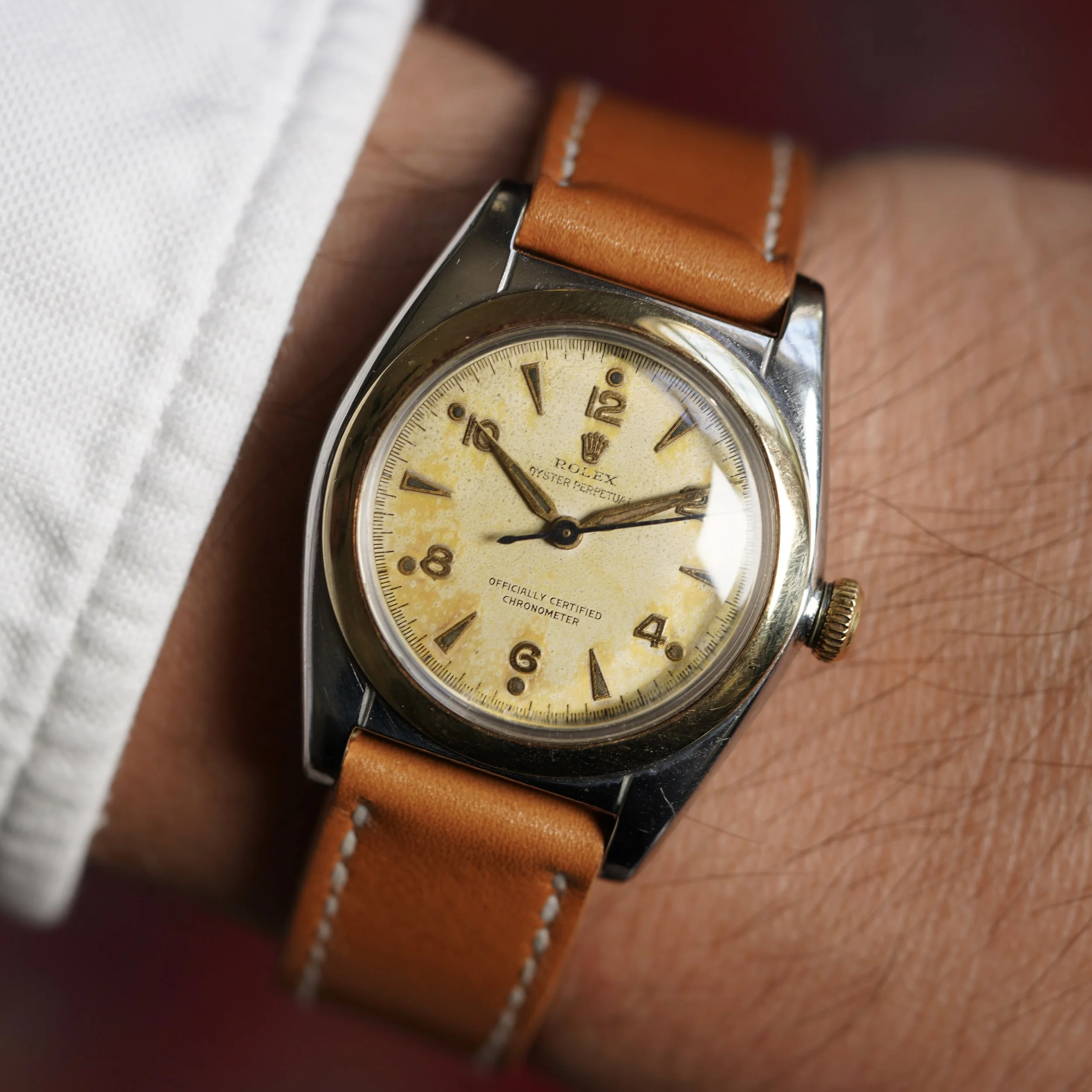 Rolex Two-Tone Bubbleback Reference 5010 — Wind Vintage