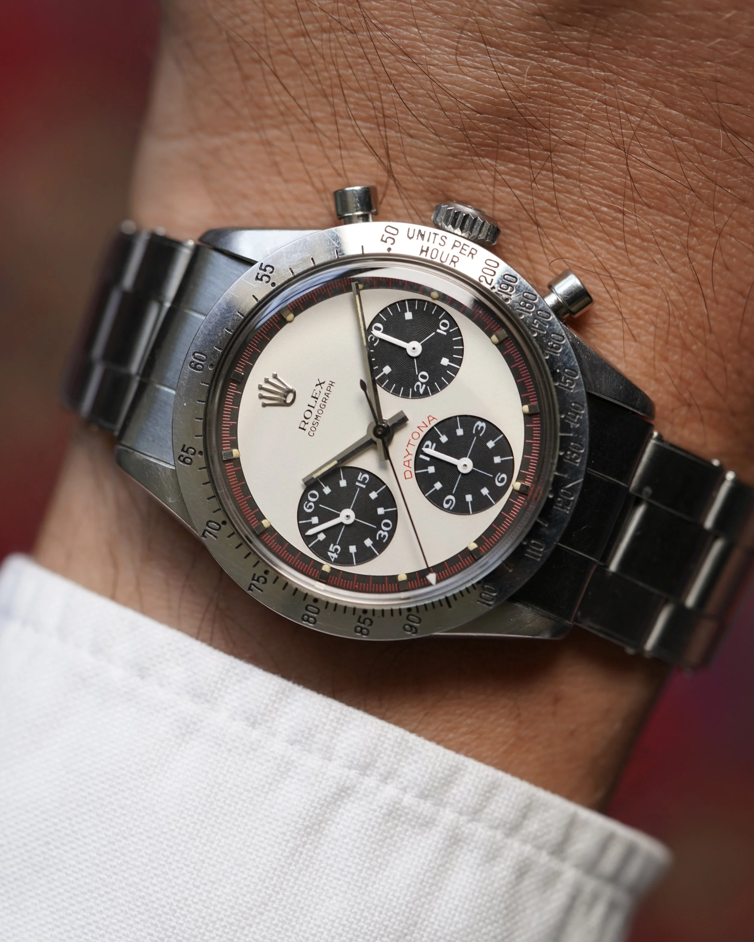 Rolex Paul Newman Daytona Reference 6239 Unpolished — Wind Vintage