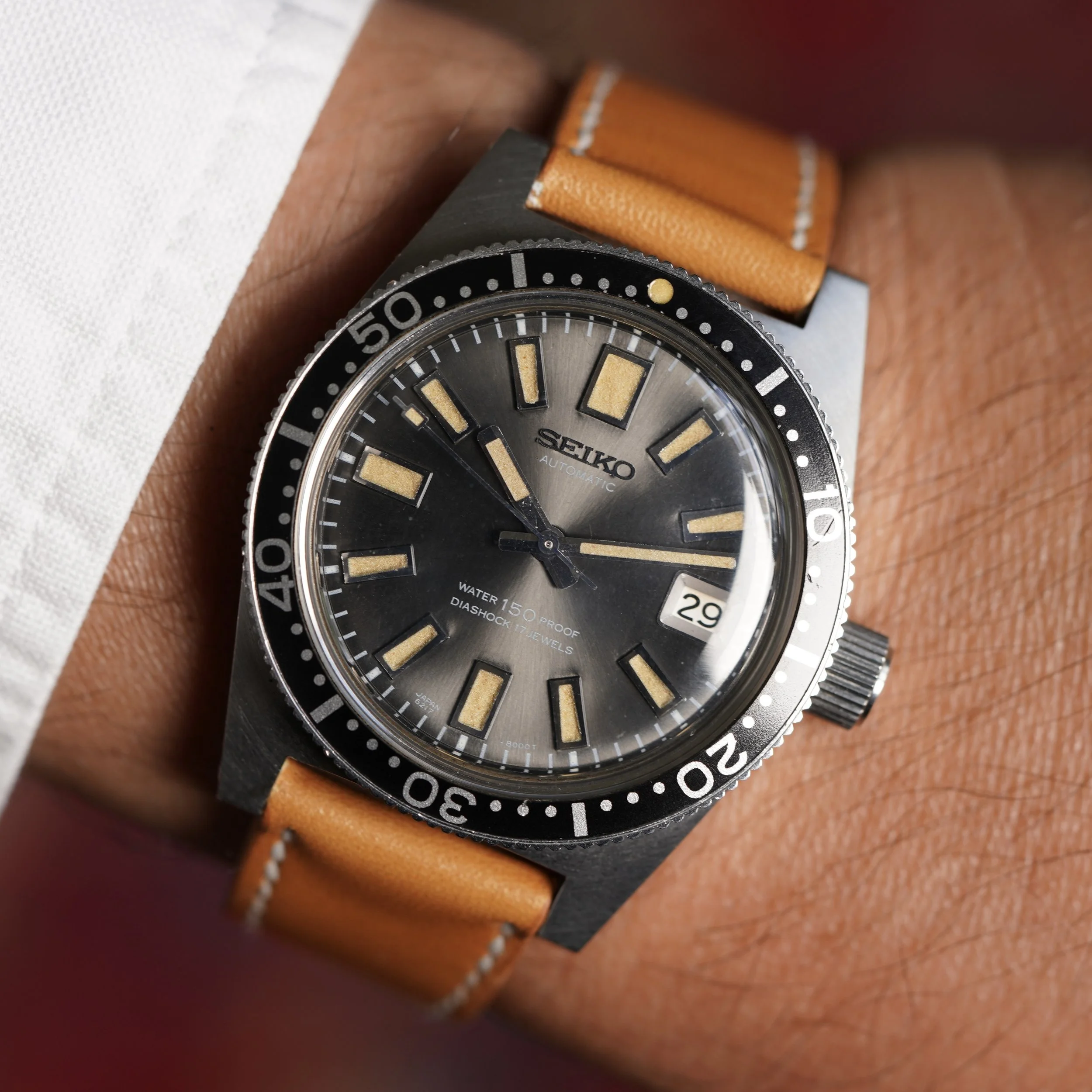 Seiko 62MAS Reference 6217-8001 Unpolished — Wind Vintage