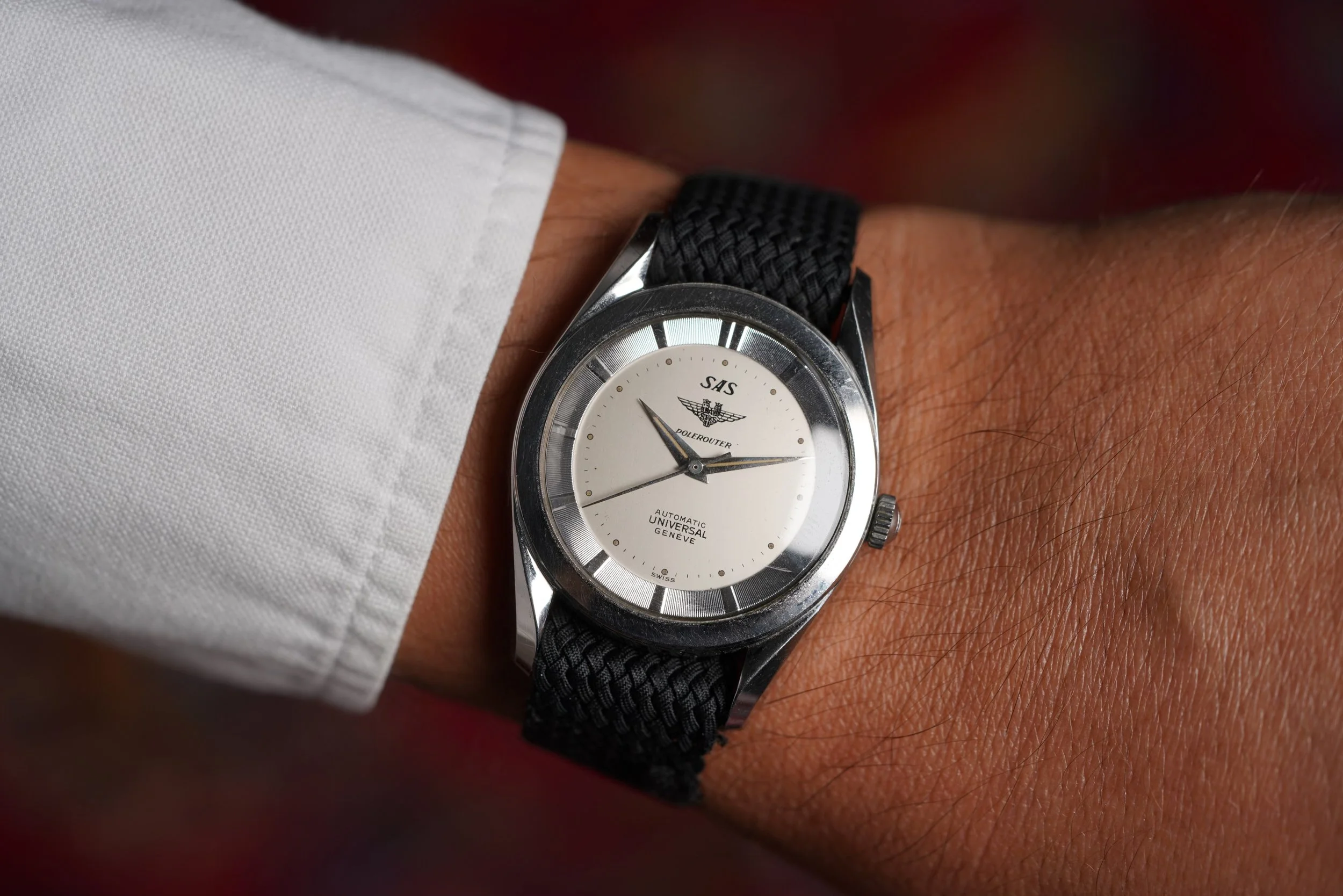 Universal Genève SAS Polerouter Reference 20217-5 Unpolished — Wind Vintage