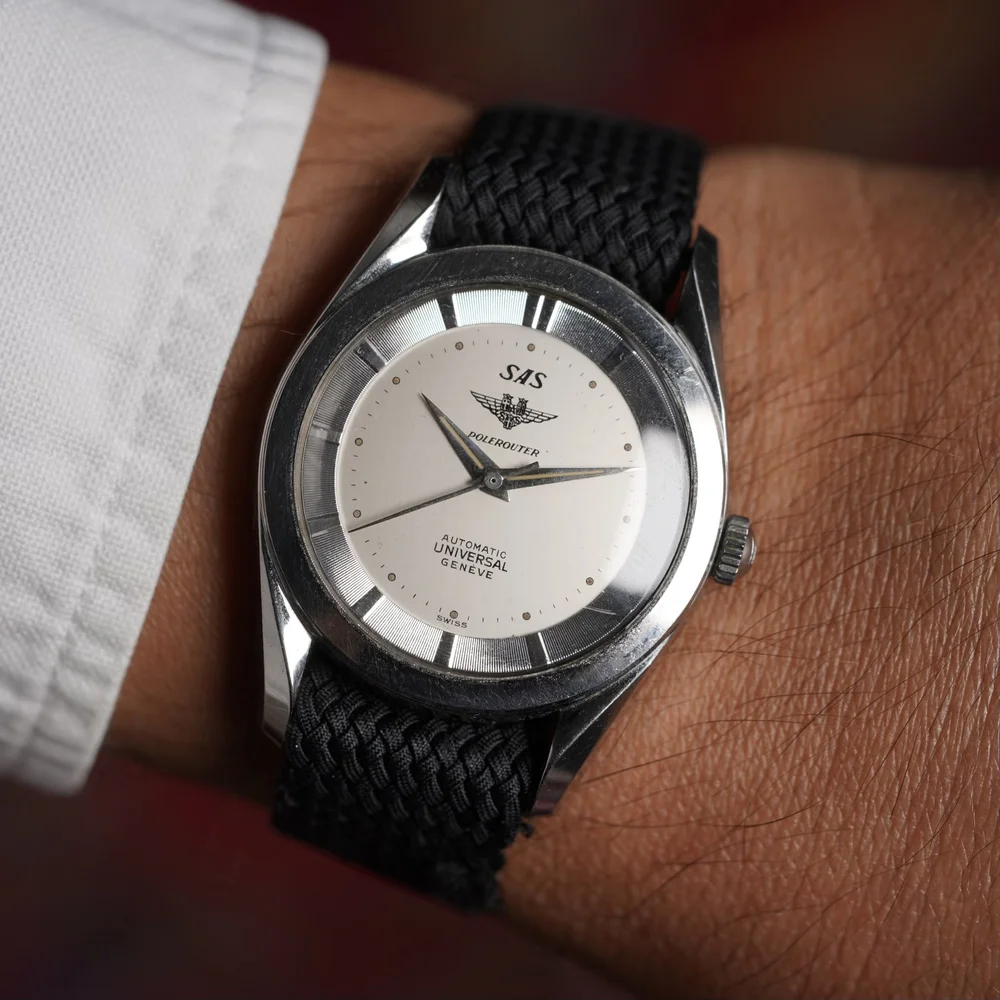 Universal Genève SAS Polerouter Reference 20217-5 Unpolished — Wind Vintage