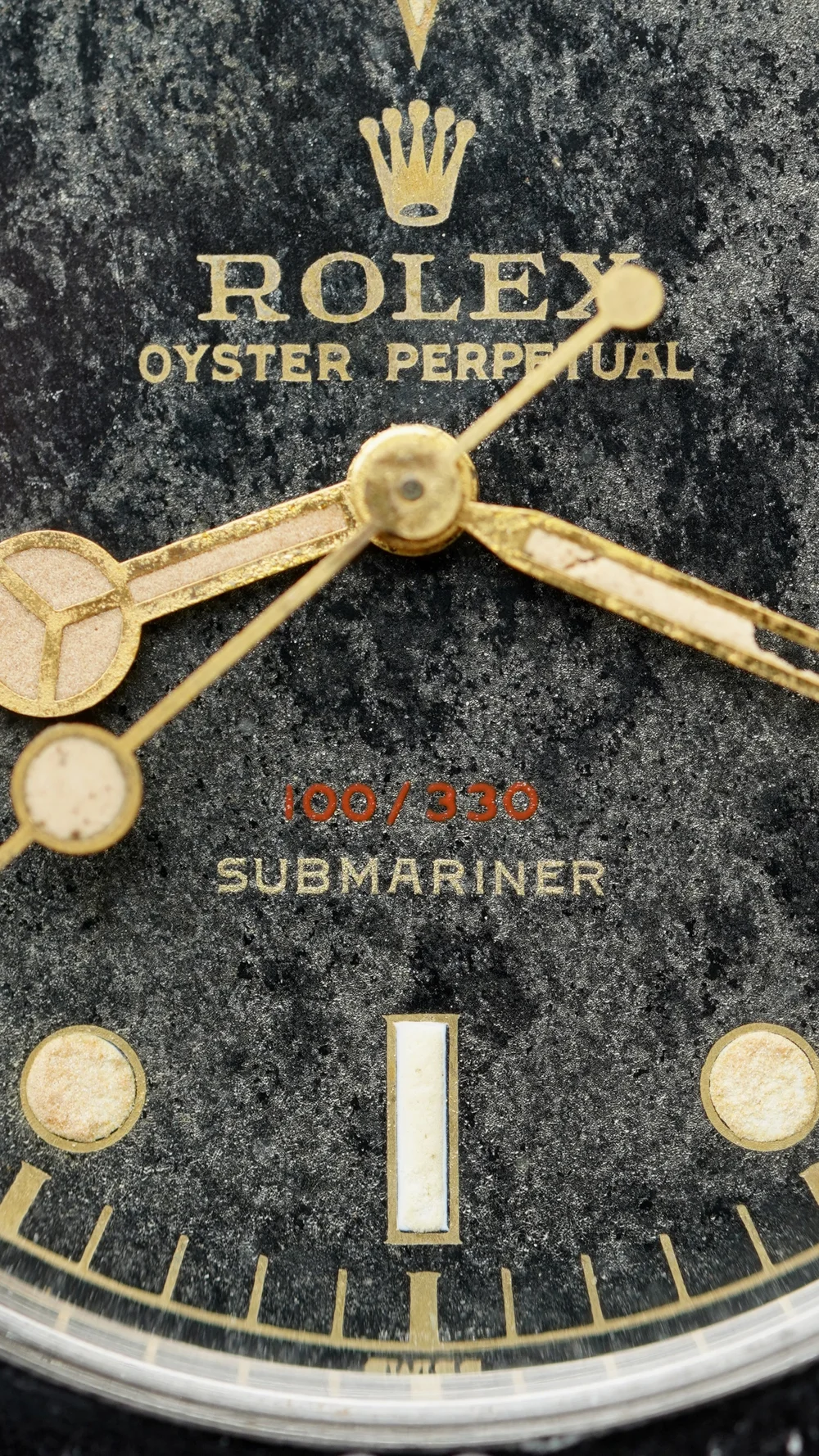 Rolex Small Crown Red Depth Rating Submariner Reference 6536/1 ...