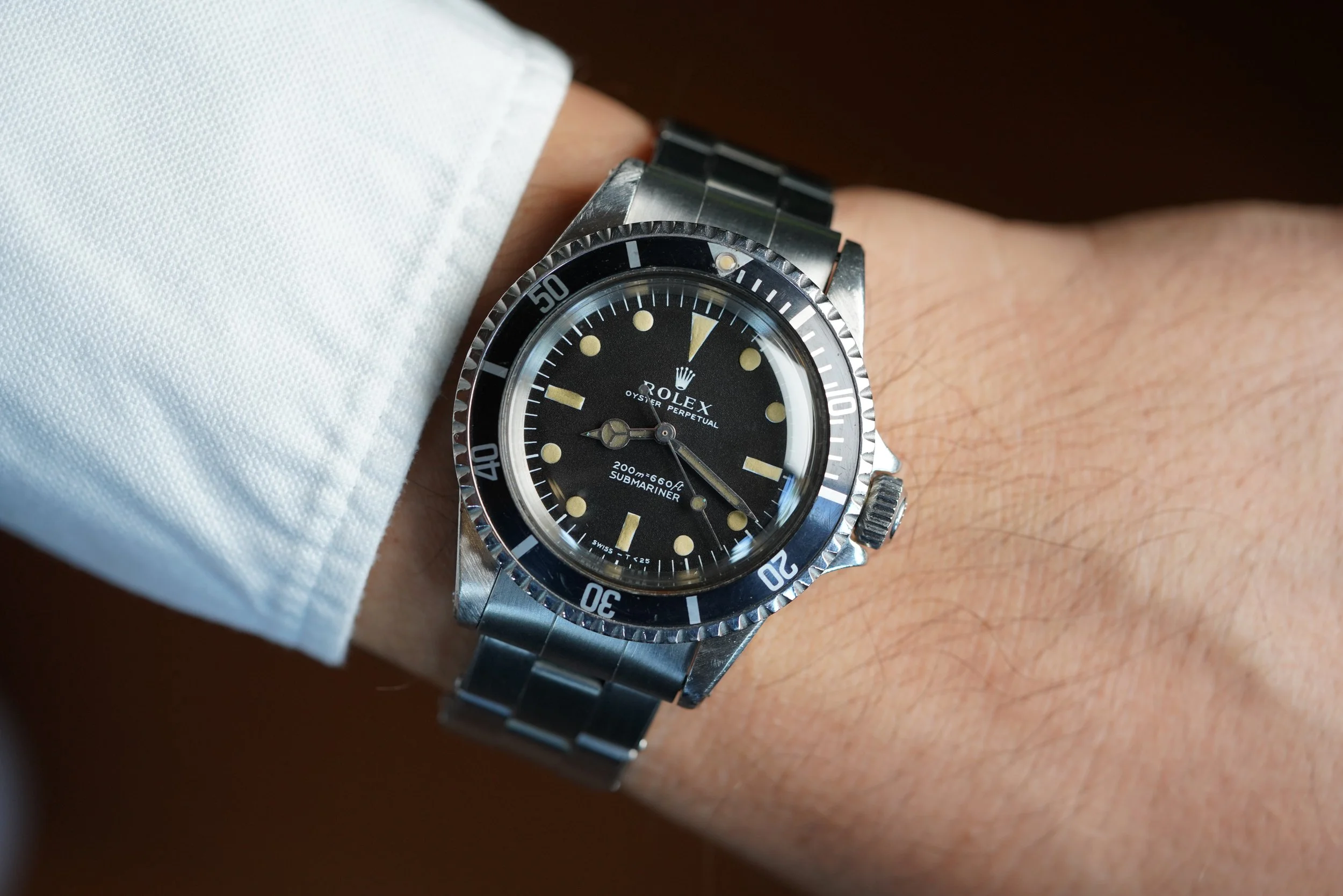 Rolex Submariner Reference 5513 w/ Box & Receipt — Wind Vintage