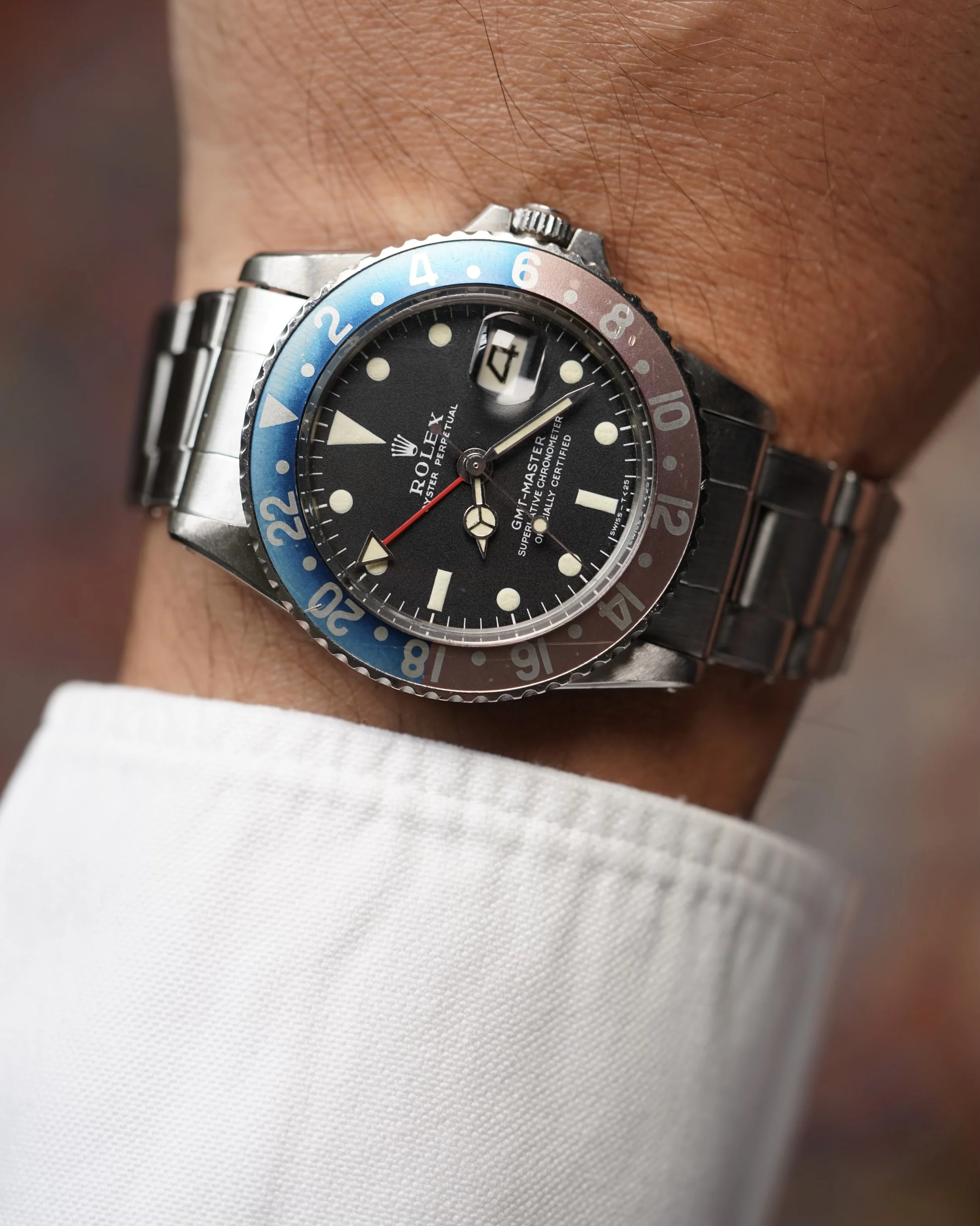 Rolex GMT-Master Reference 1675 w/ Papers and Booklet — Wind Vintage