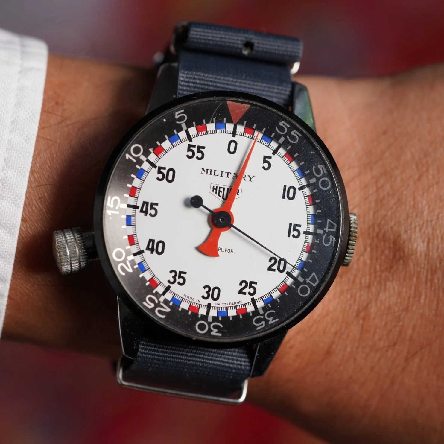 Heuer Military Timer — Wind Vintage