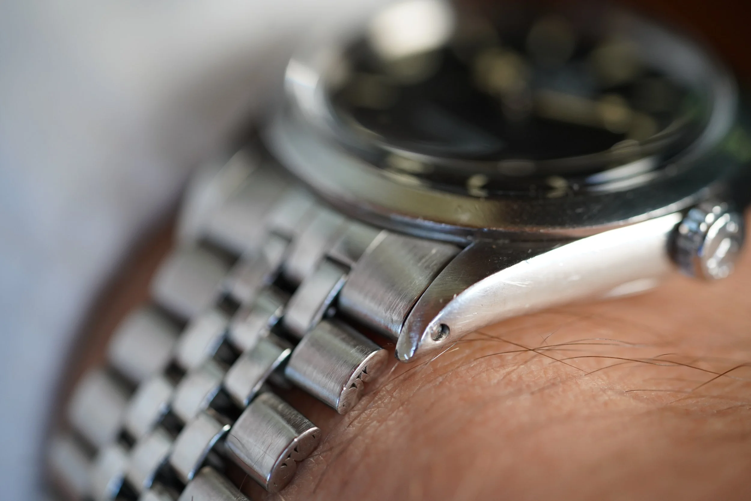 Rolex Mk 1 Frog Foot Dial Explorer I Reference 1016 on Jubilee — Wind ...