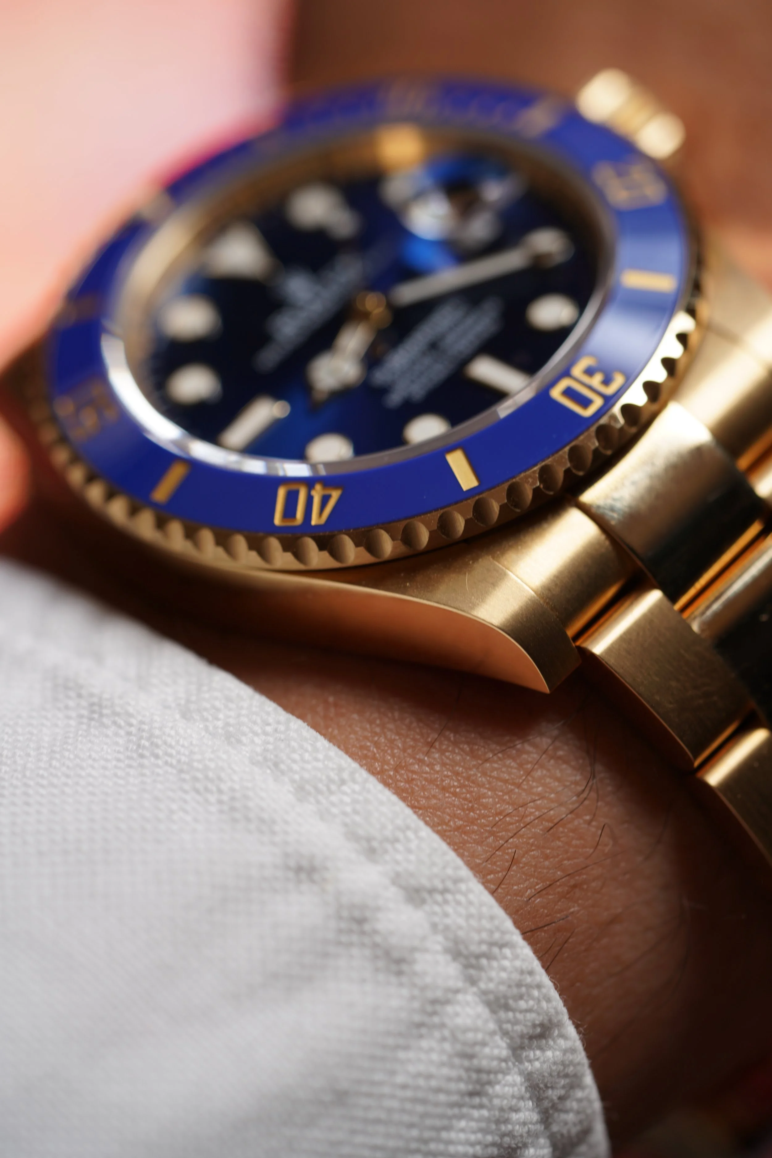 Rolex Submariner Yellow Gold Reference 126618LB Full Set Unpolished ...