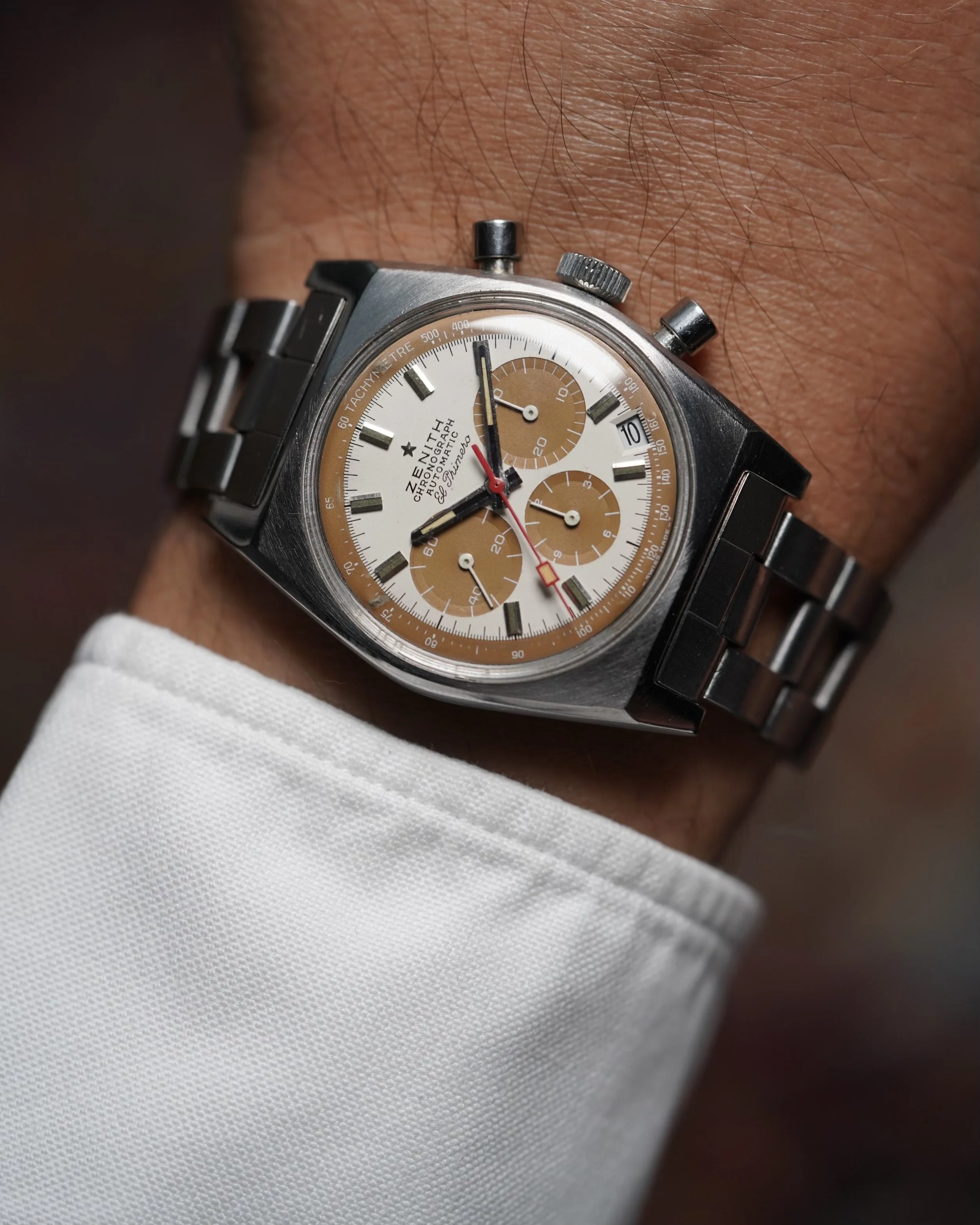 Zenith El Primero Reference A384 Tropical Dial — Wind Vintage