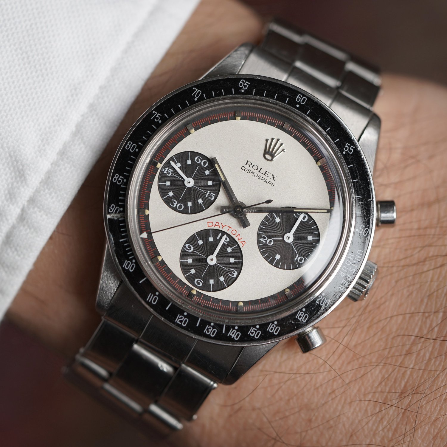Rolex Paul Newman Daytona Reference 6241 with Box — Wind Vintage
