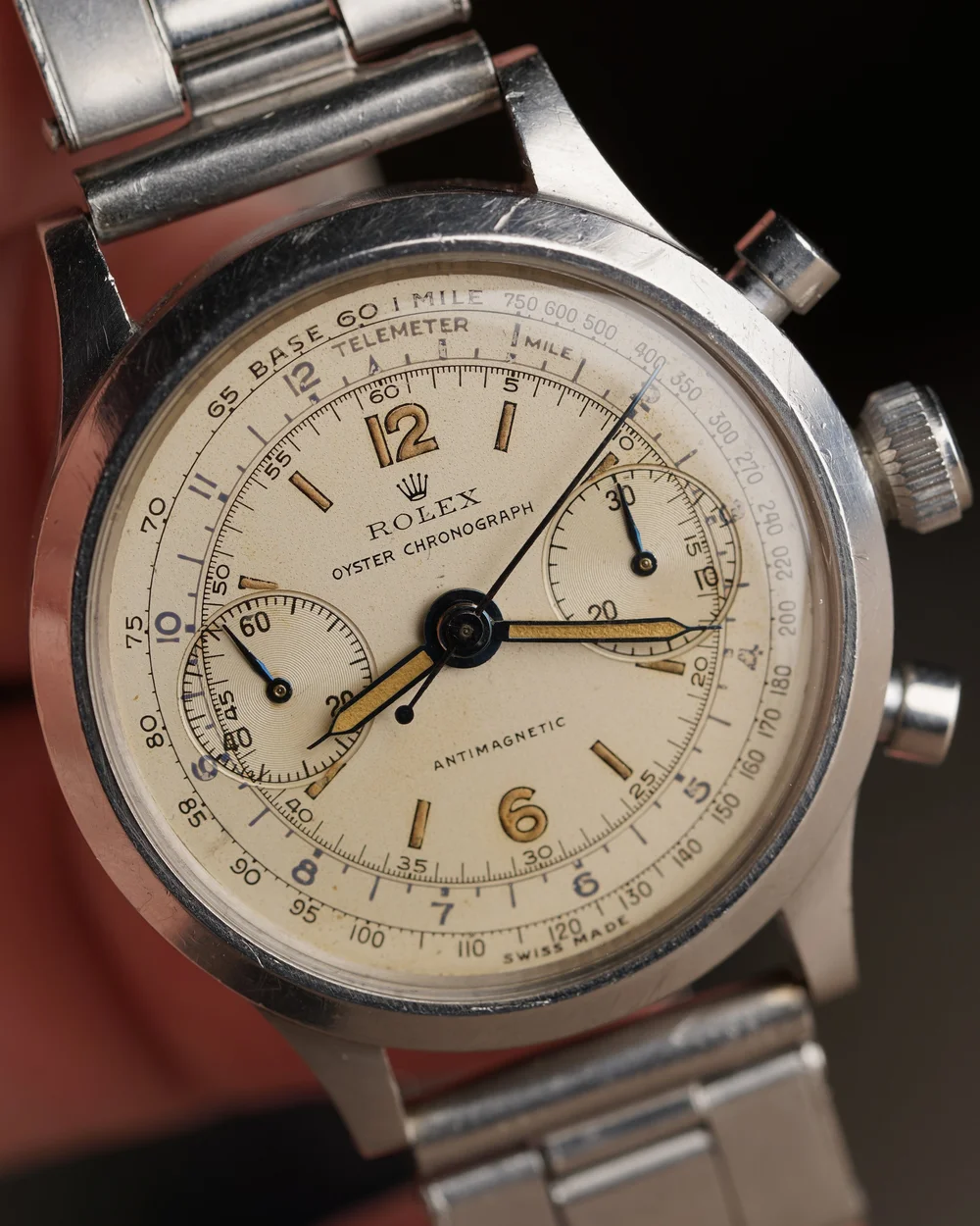 Rolex Oyster Chronograph Reference 3525 Unpolished — Wind Vintage