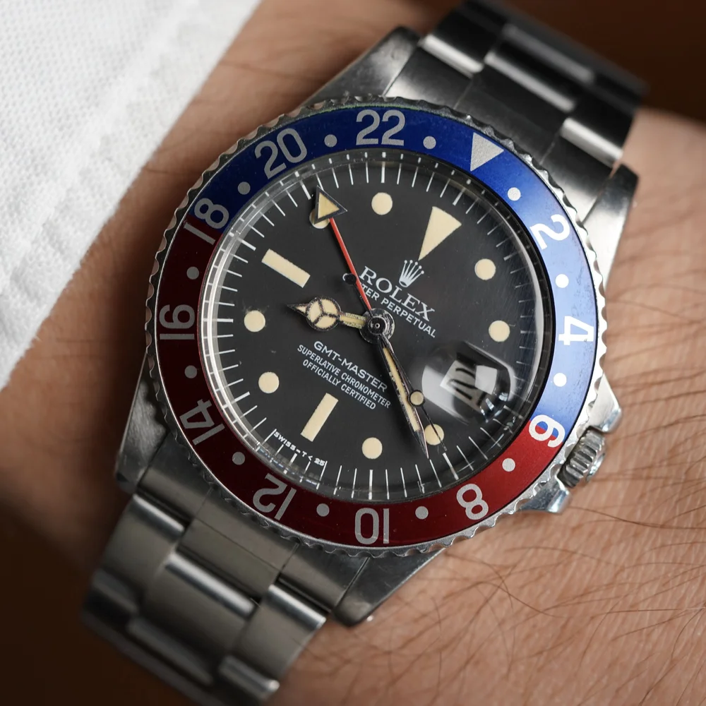 Rolex Radial Dial GMT-Master Reference 1675 — Wind Vintage
