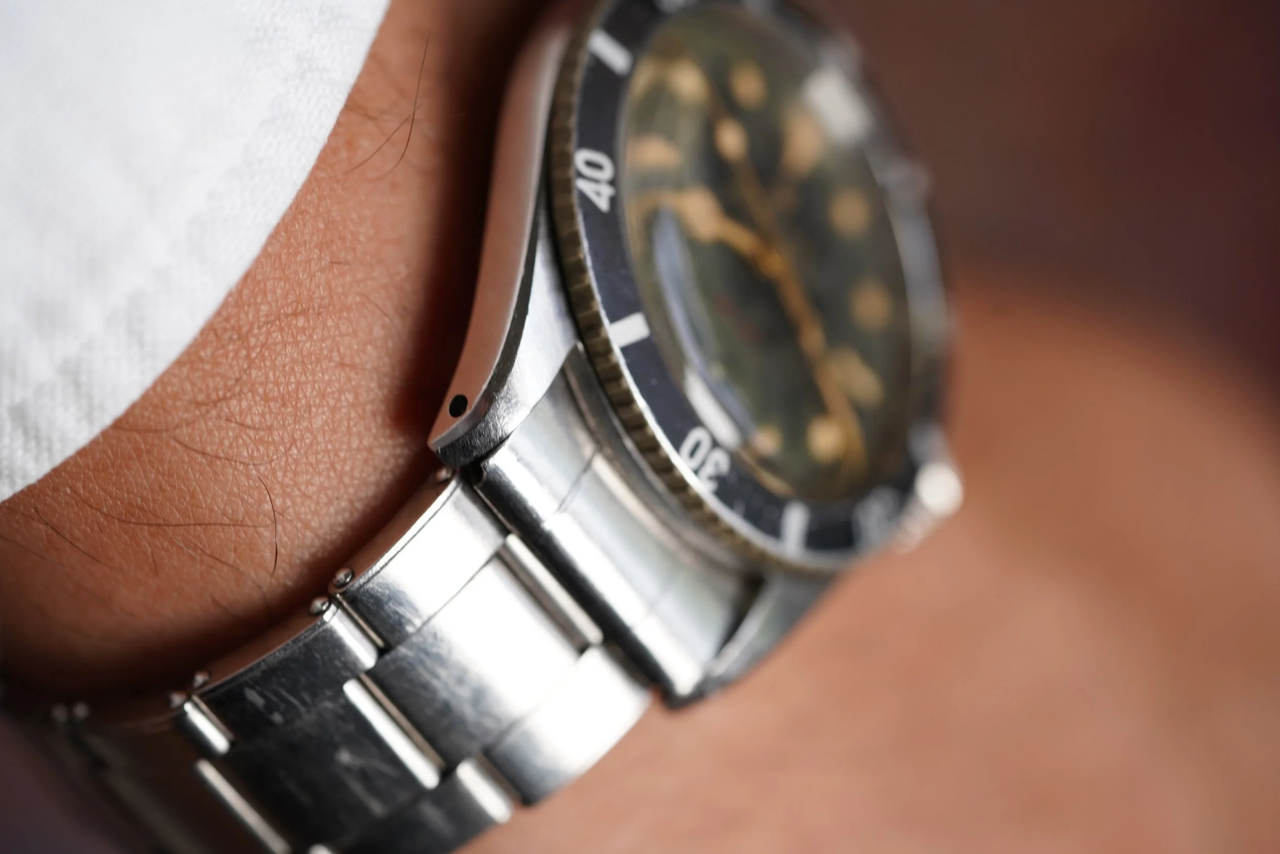 Rolex Small Crown Red Depth Rating Submariner Reference 6536/1 ...