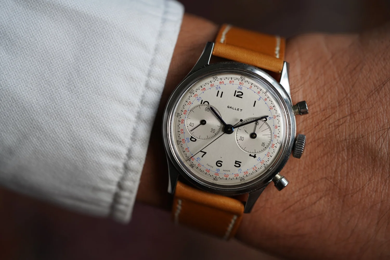 Gallet MultiChron 45 Filmeter Chronograph — Wind Vintage