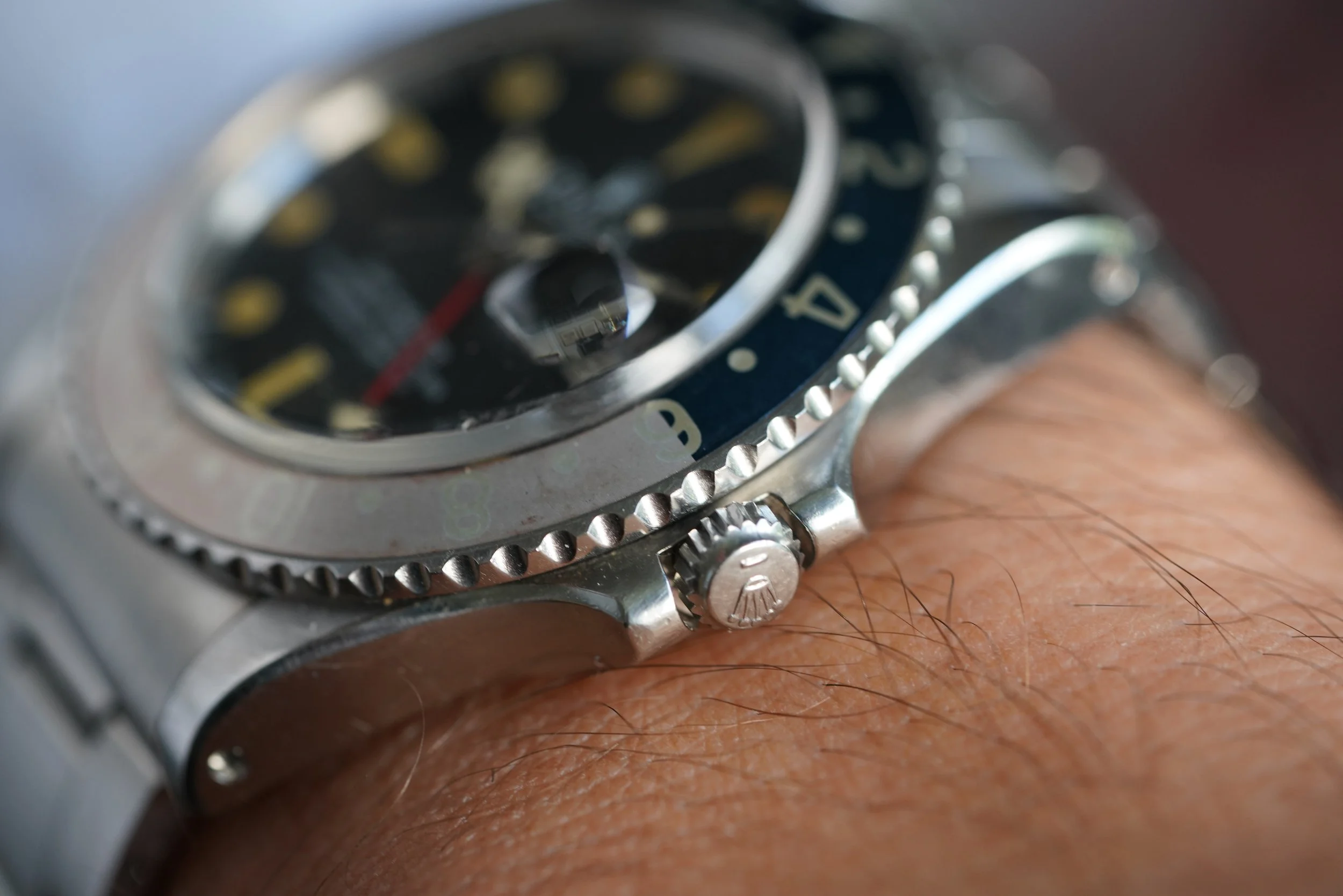 Rolex GMT-Master Reference 1675 Unpolished — Wind Vintage