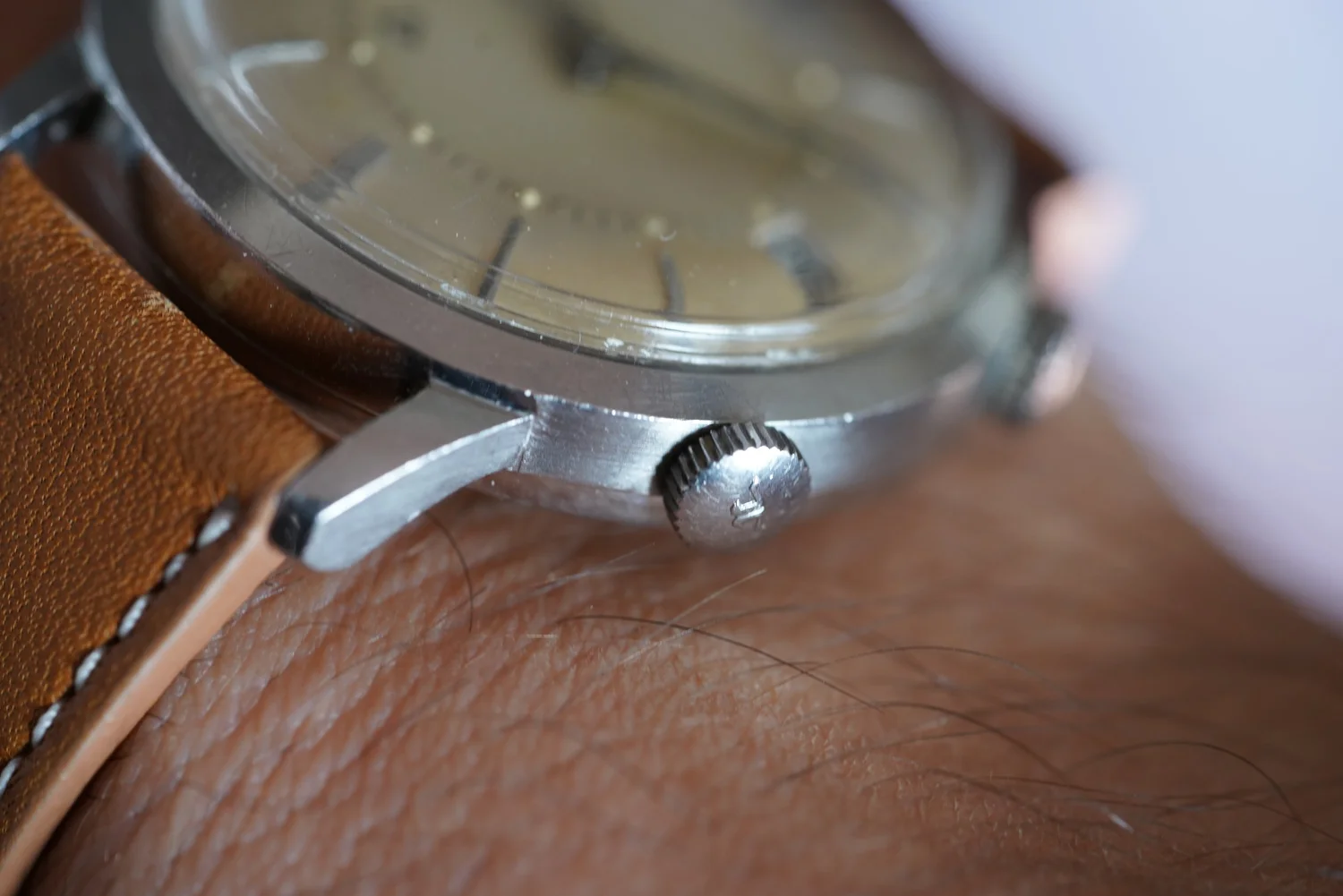 Jaeger-LeCoultre Memovox Reference E855 Unpolished — Wind Vintage