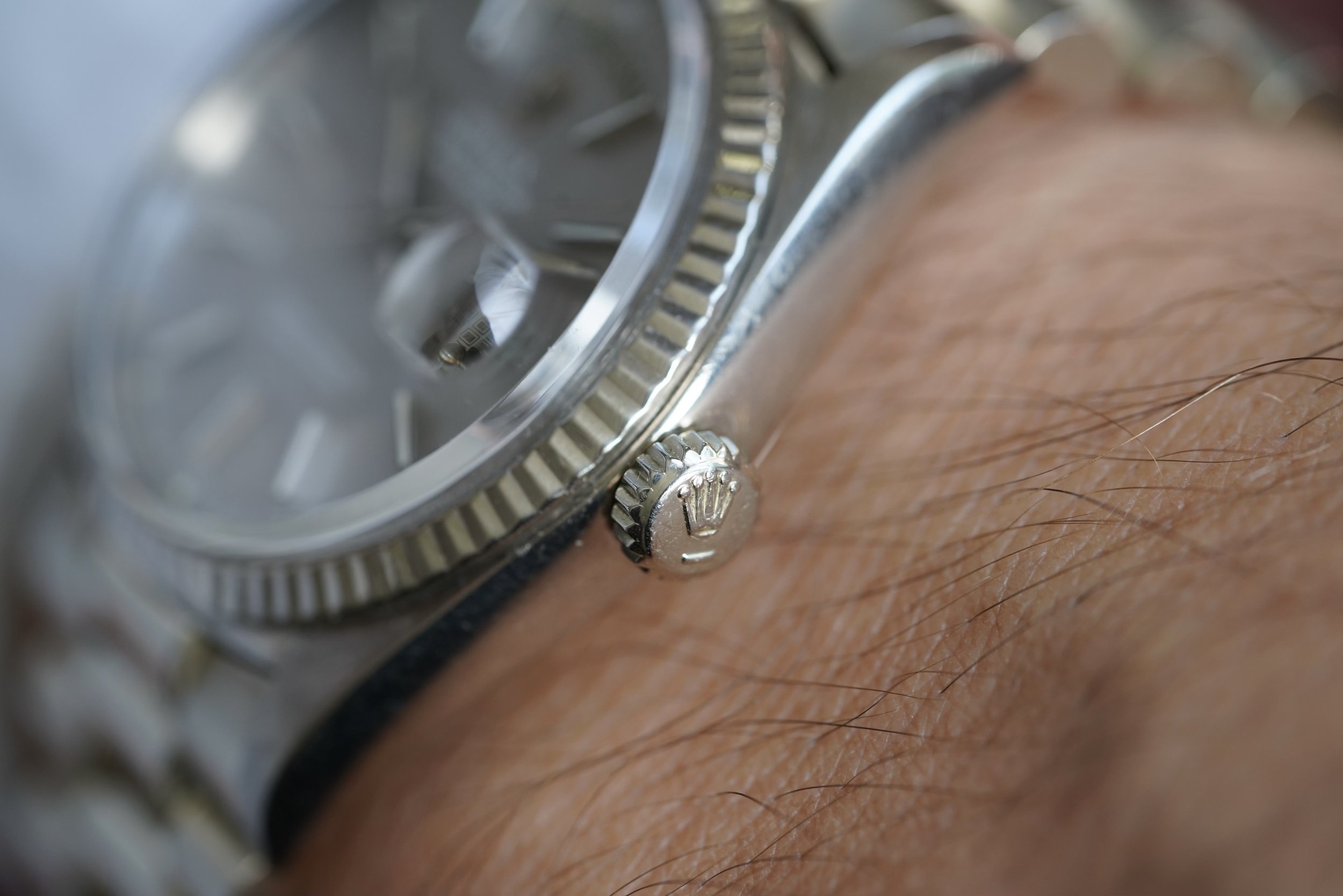 Rolex Ghost Dial Day-Date Reference 1803 in White Gold Full Set — Wind ...