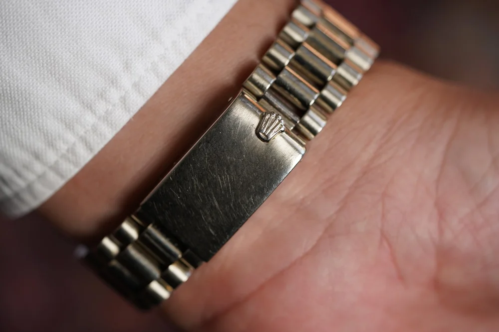 Rolex Ghost Dial Day-Date Reference 1803 in White Gold Full Set — Wind ...