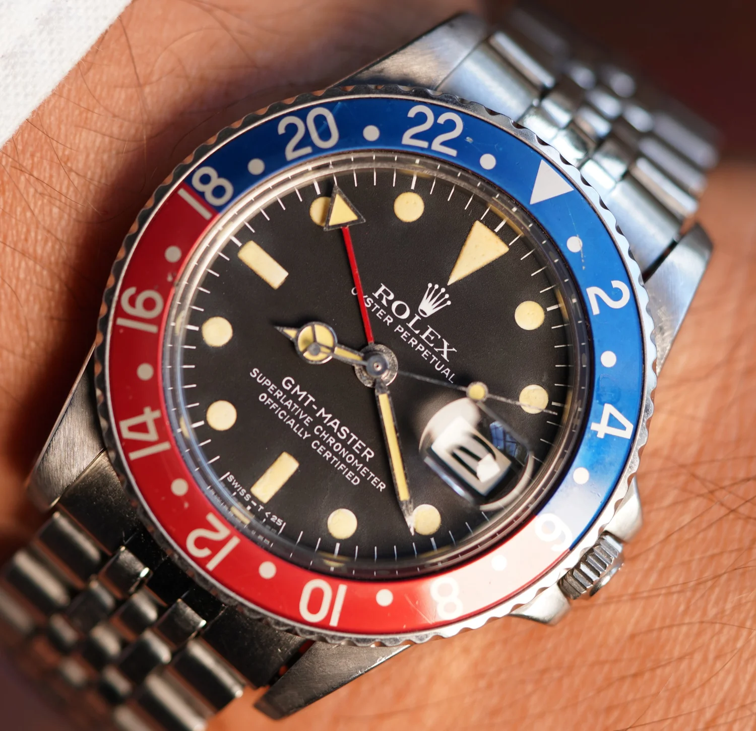 Rolex GMT-Master Reference 1675 "Full Set" — Wind Vintage