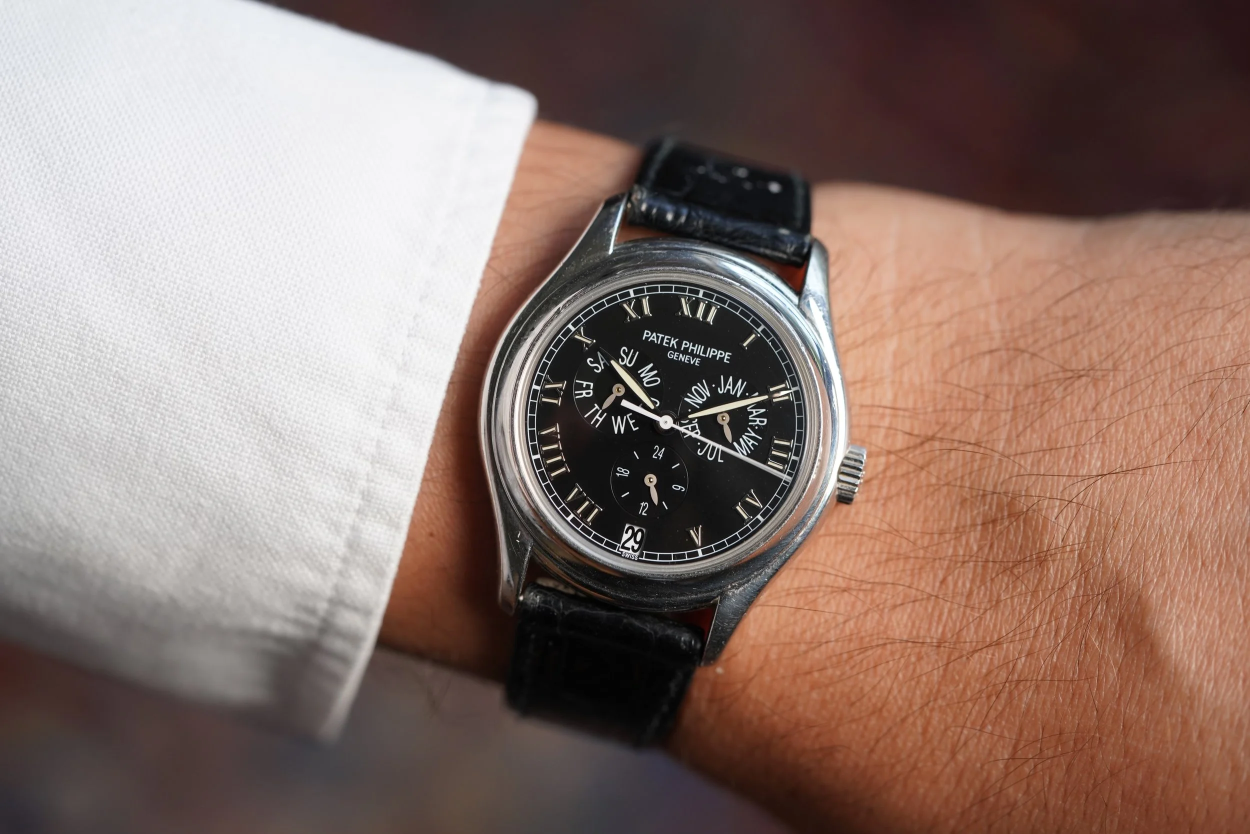 Patek Philippe Reference 5035P Unpolished — Wind Vintage