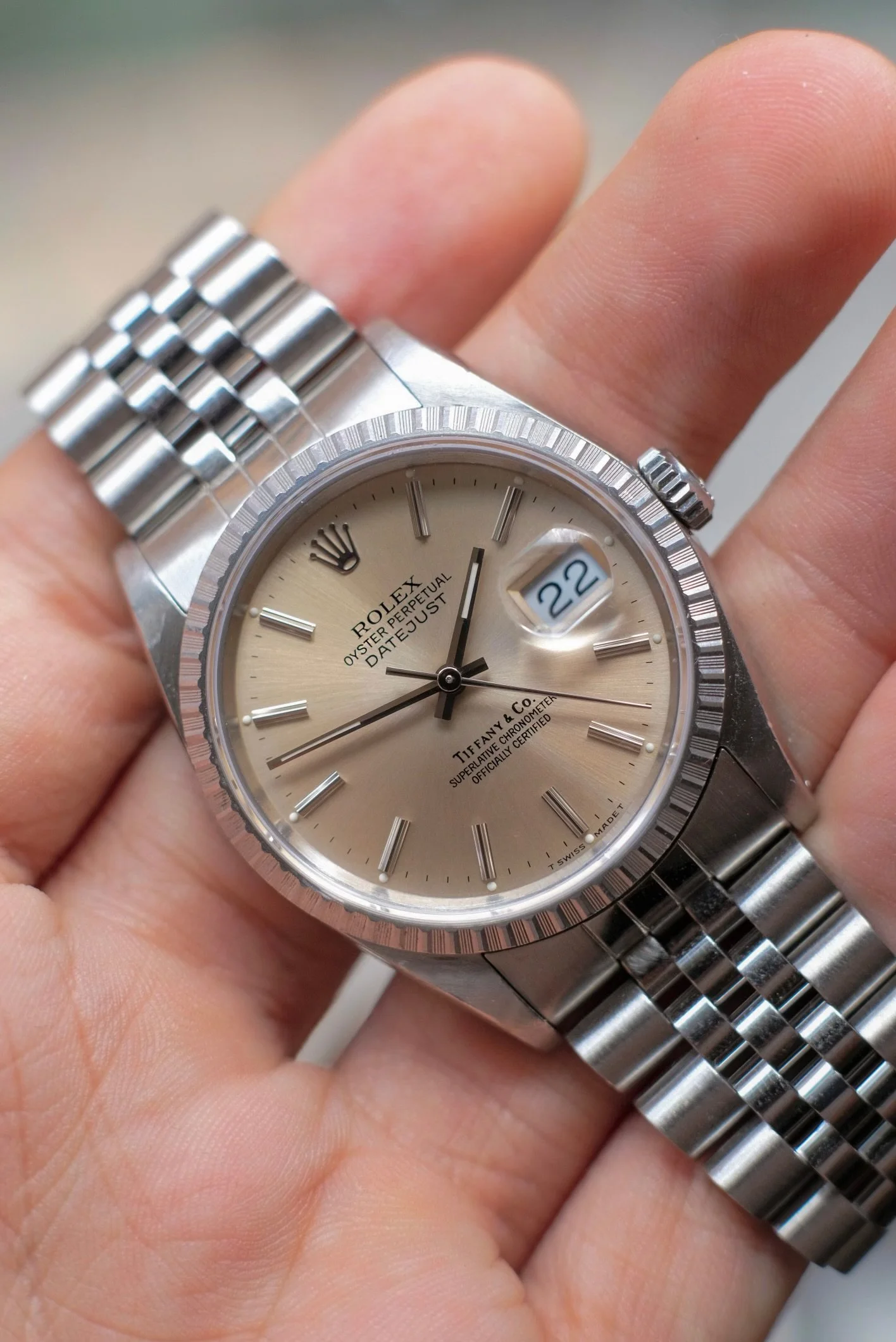 Don't Sleep On This: The Simple Vintage Rolex Datejust in Steel — Wind ...